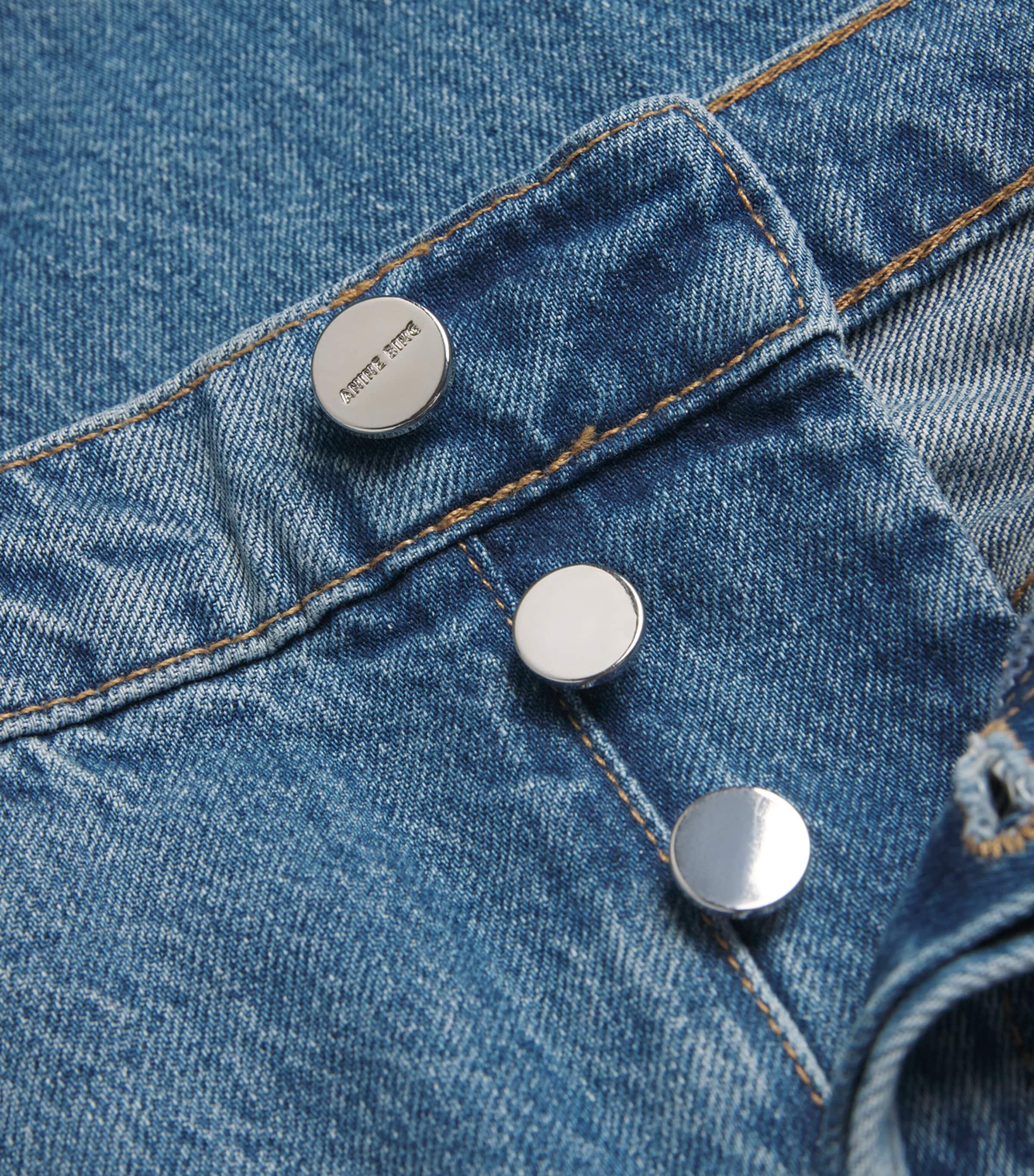 ANINE BING Blue Hugh Wide-Leg Jeans | Harrods CA