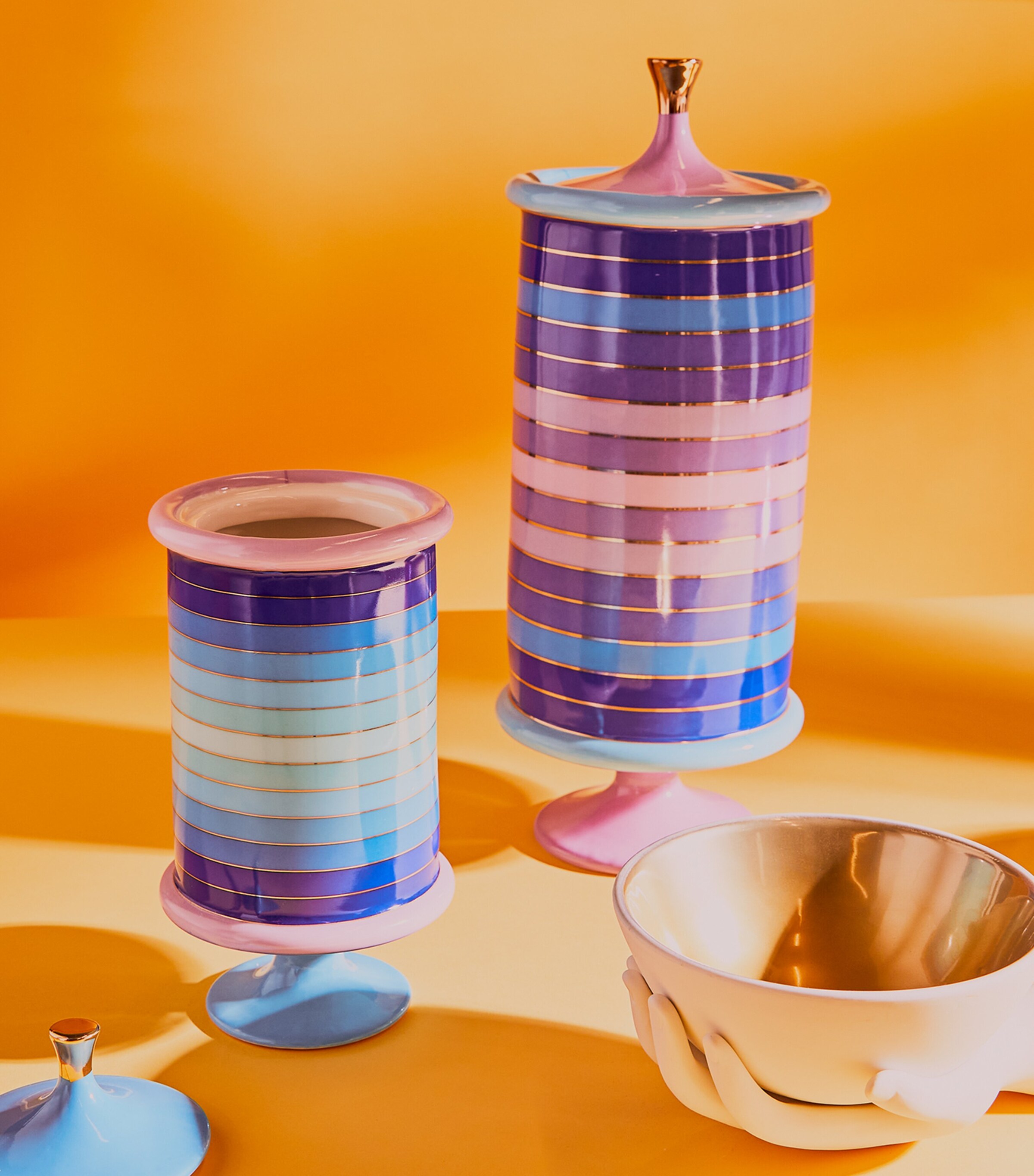 Jonathan Adler Small Scala Canister | Harrods US