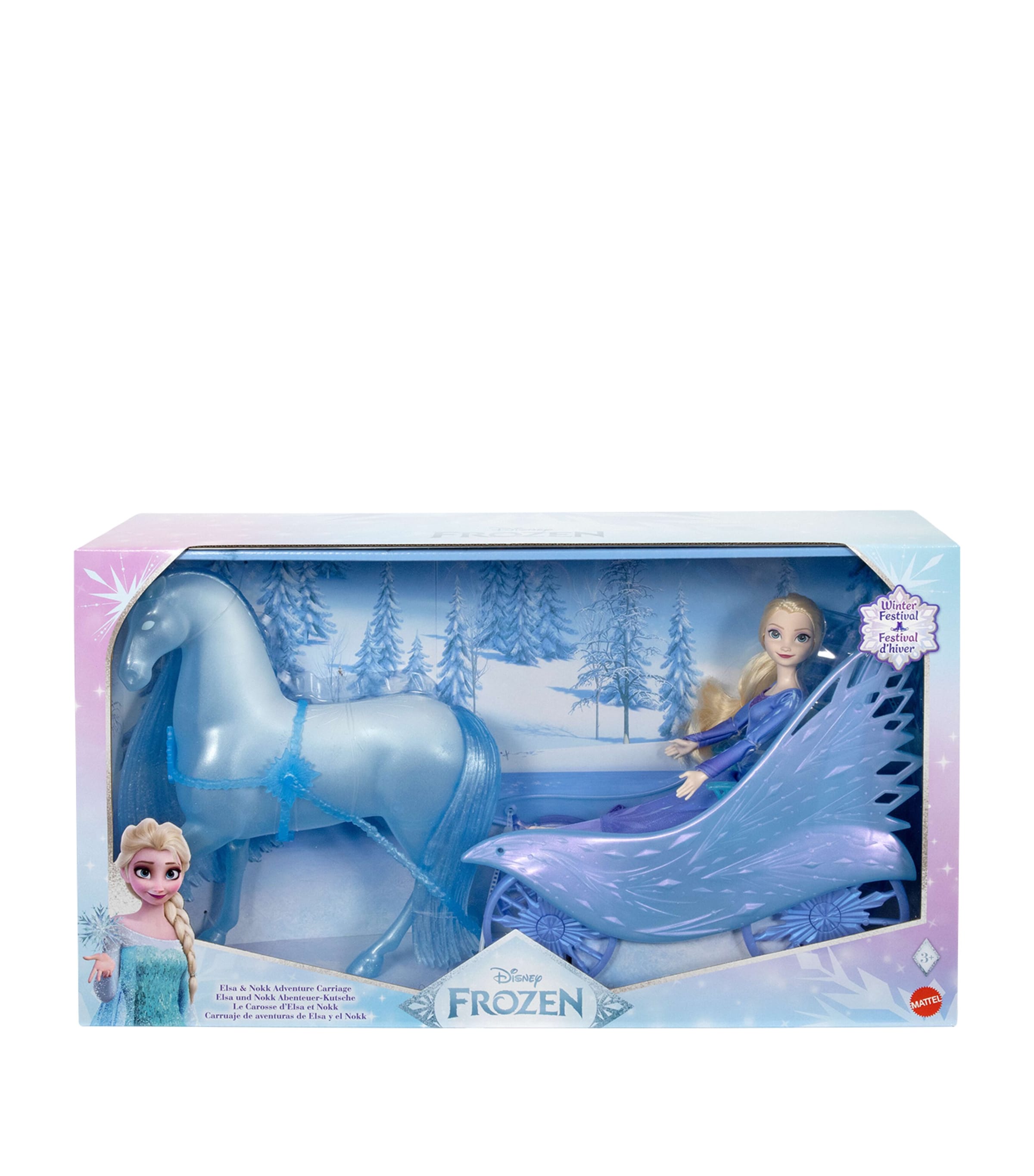 Disney Frozen Elsa and Nokk Adventure Carriage Play Set | Harrods UK