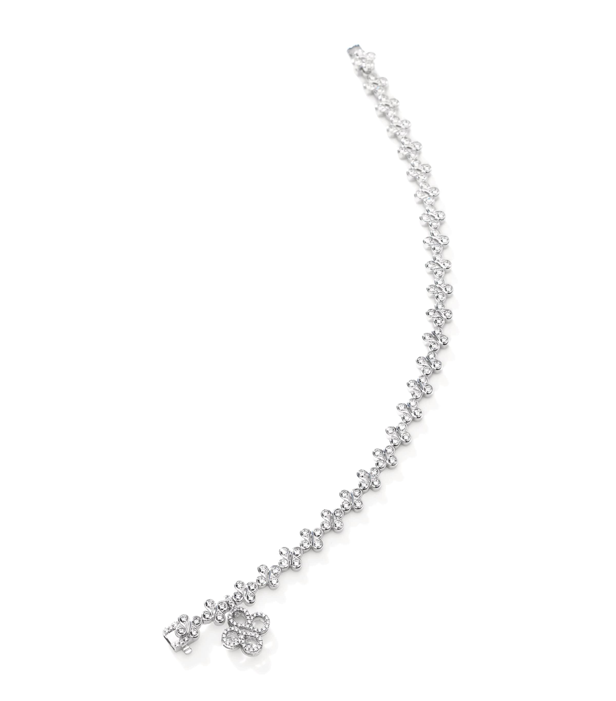 Boodles White Gold and Diamond Be Boodles Bracelet | Harrods US
