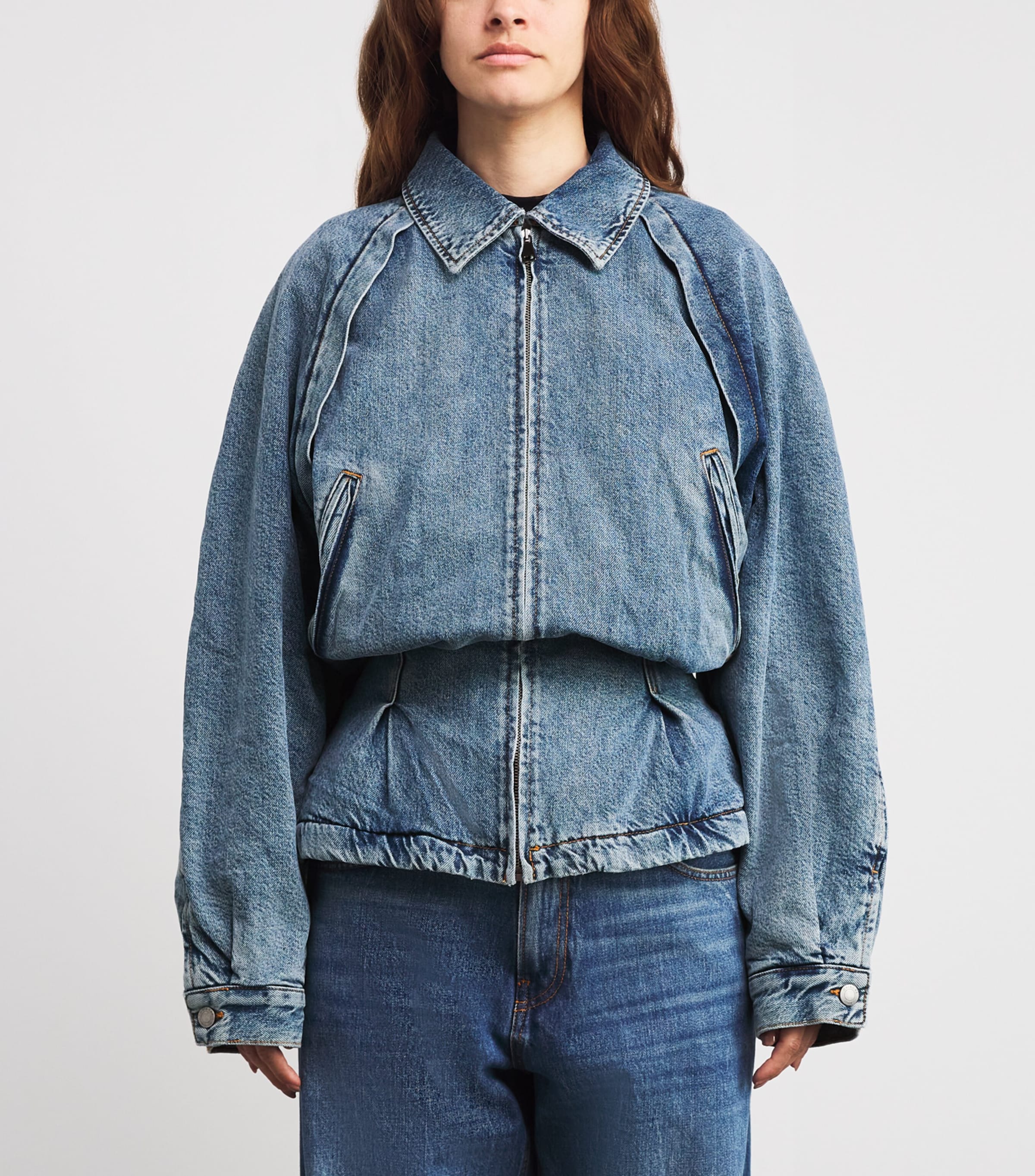 Haikure Blue June Dive Denim Jacket | Harrods AE