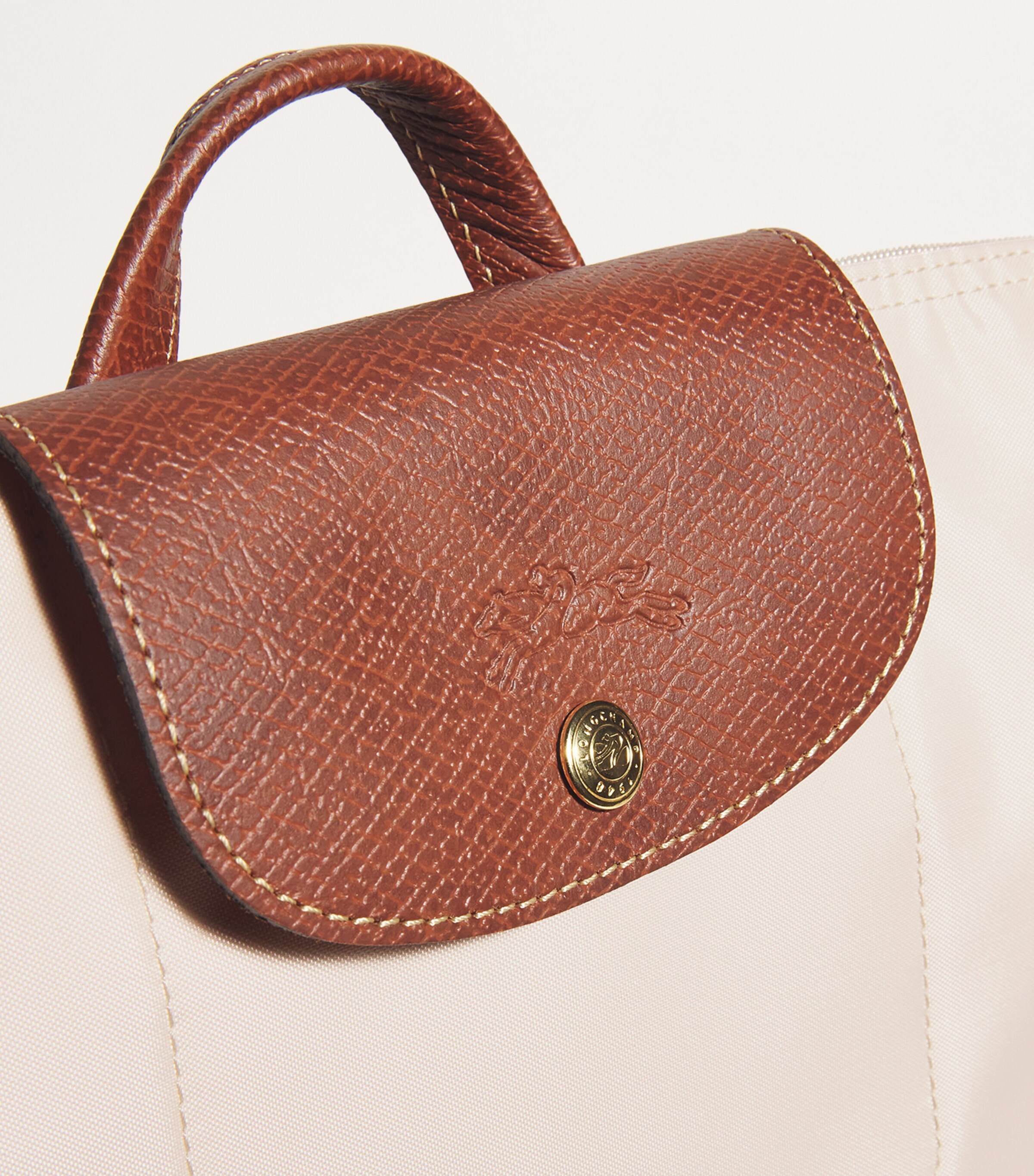 Longchamp Beige Le Pliage Original Backpack | Harrods UK