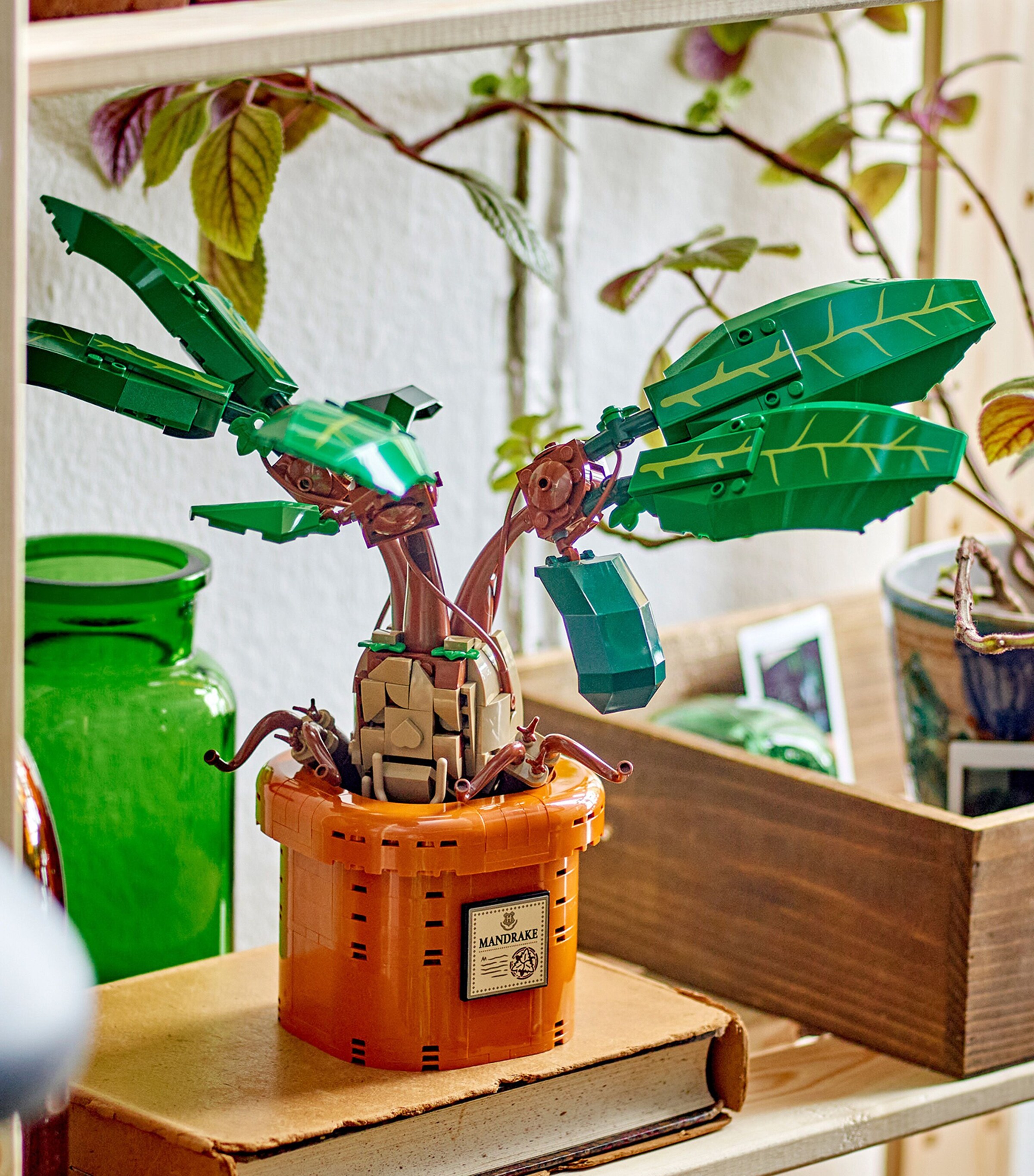 Lego Harry Potter Mandrake Magical Plant Toy Figure 76433 | Harrods AU