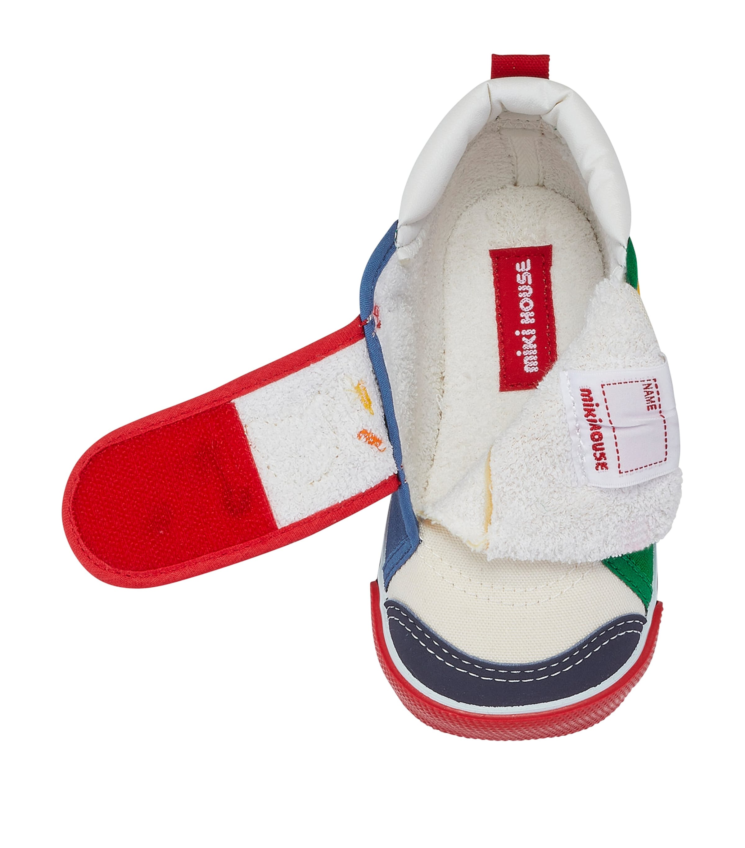 Miki House Multi Logo-Embroidered Low-Top Sneakers | Harrods AE