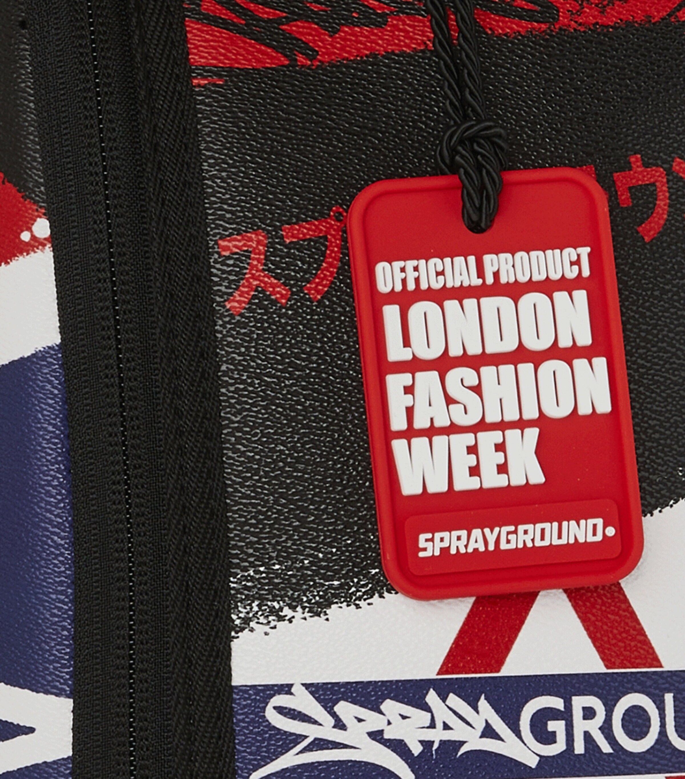 Sprayground Red Sprayground x London Fashion Week Runway Ready Backpack ...