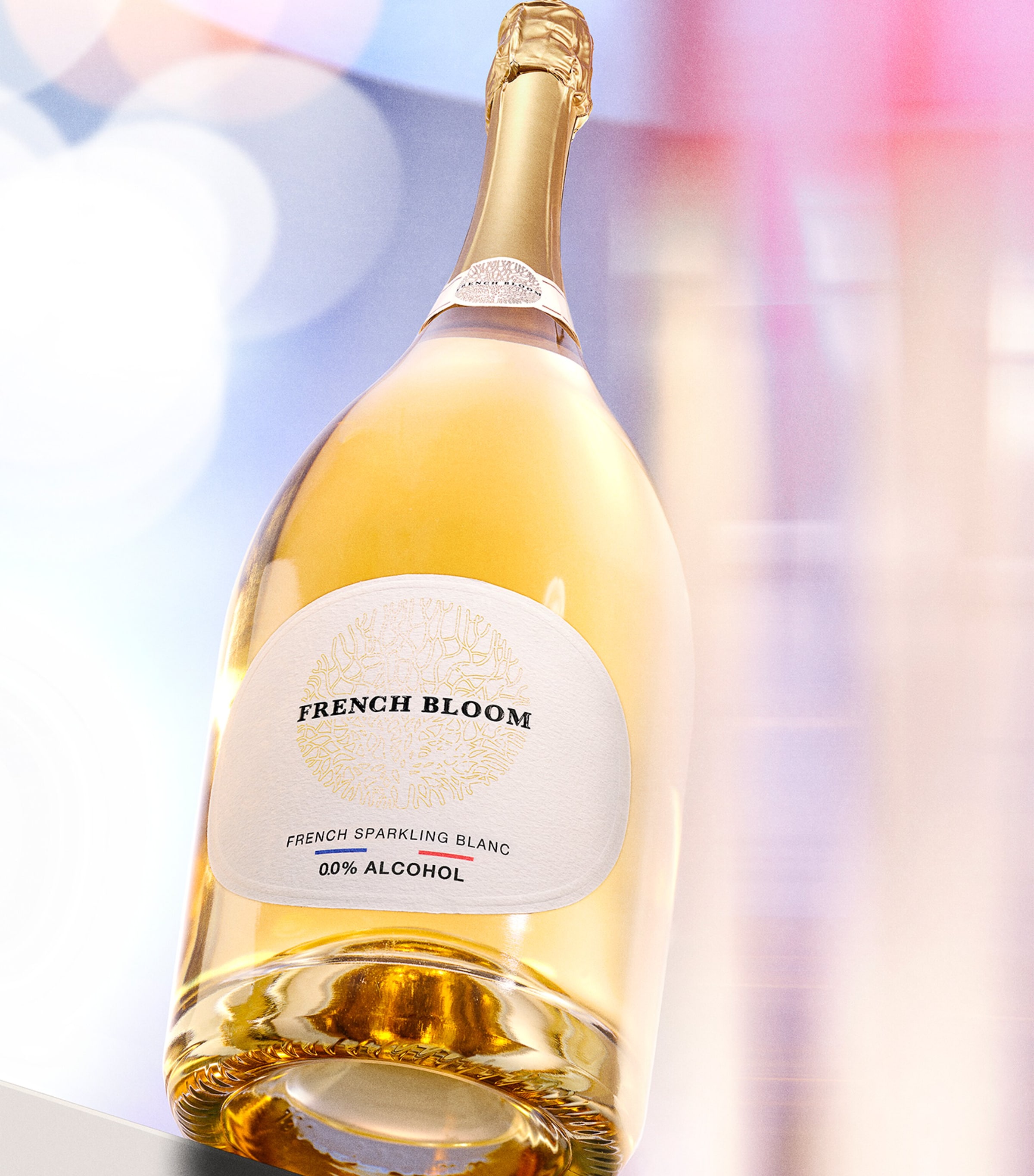 French Bloom Le Blanc Alcohol-Free Sparkling Wine Le Magnum (1.5l) - Languedoc Rousillon, France ...