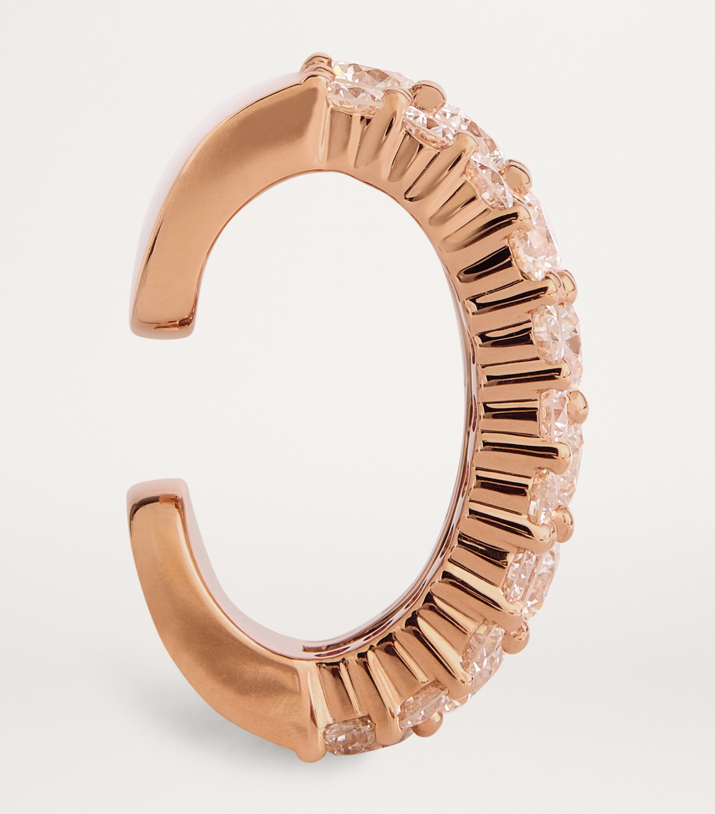 Anita Ko Rose Gold and Diamond Lola Ear Cuff | Harrods UK