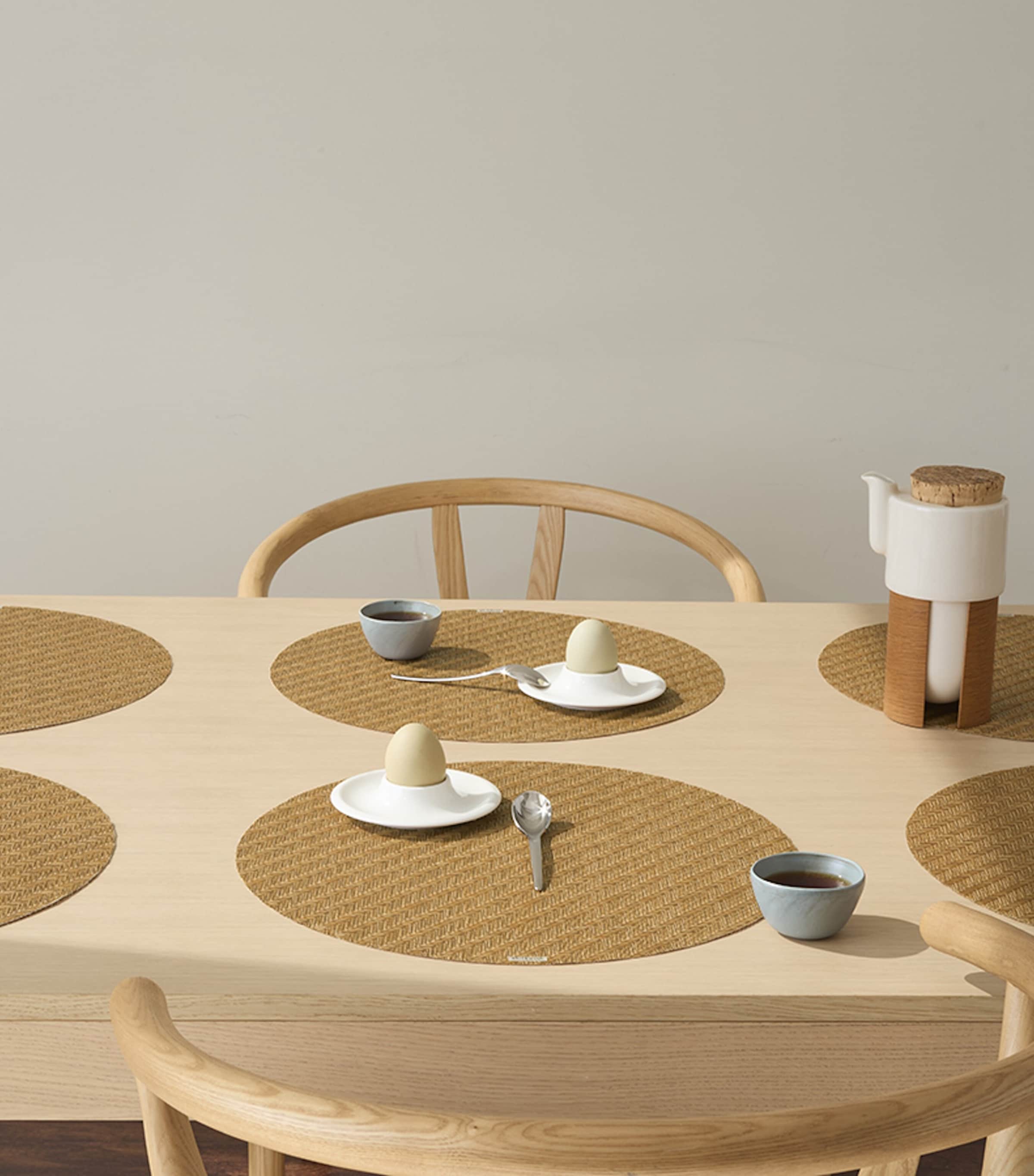 Chilewich Gold TerraStrand Foxtail Round Placemat (38cm) | Harrods CA