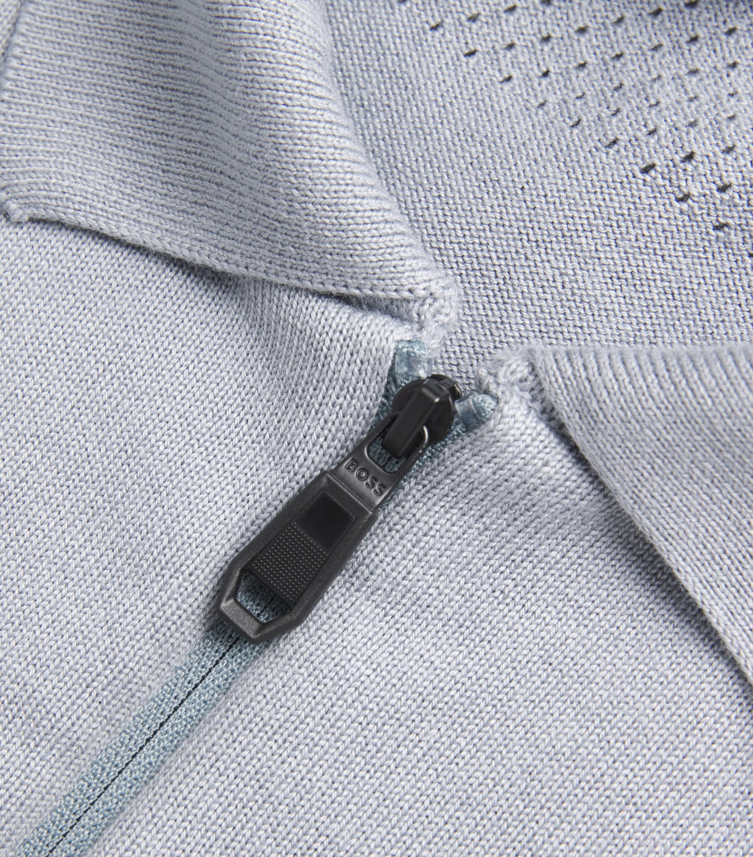 BOSS Grey Cotton Short-Sleeve Ever-X Polo Shirt | Harrods US