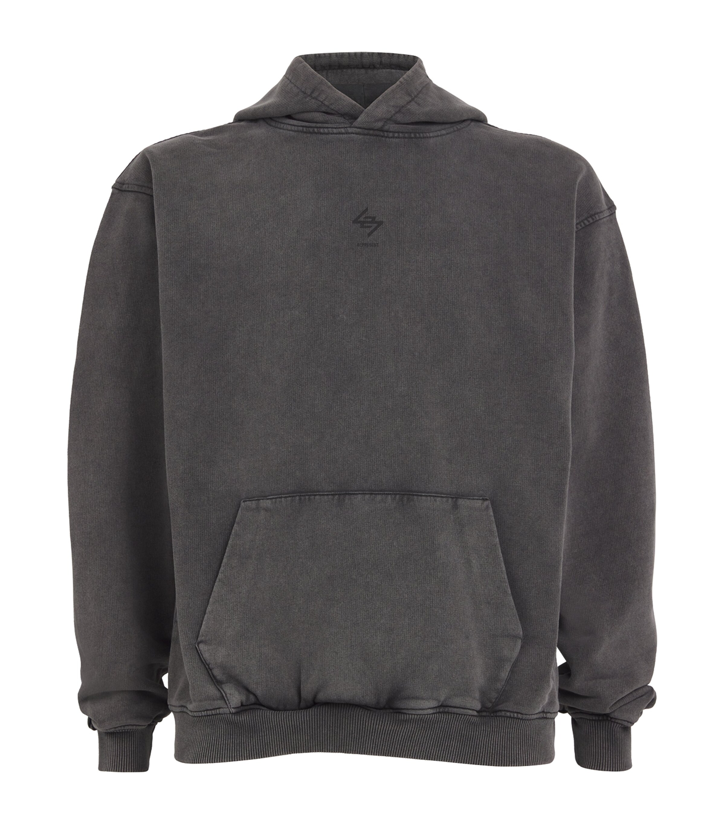 Represent 247 Grey Oversized Logo Hoodie | Harrods UK