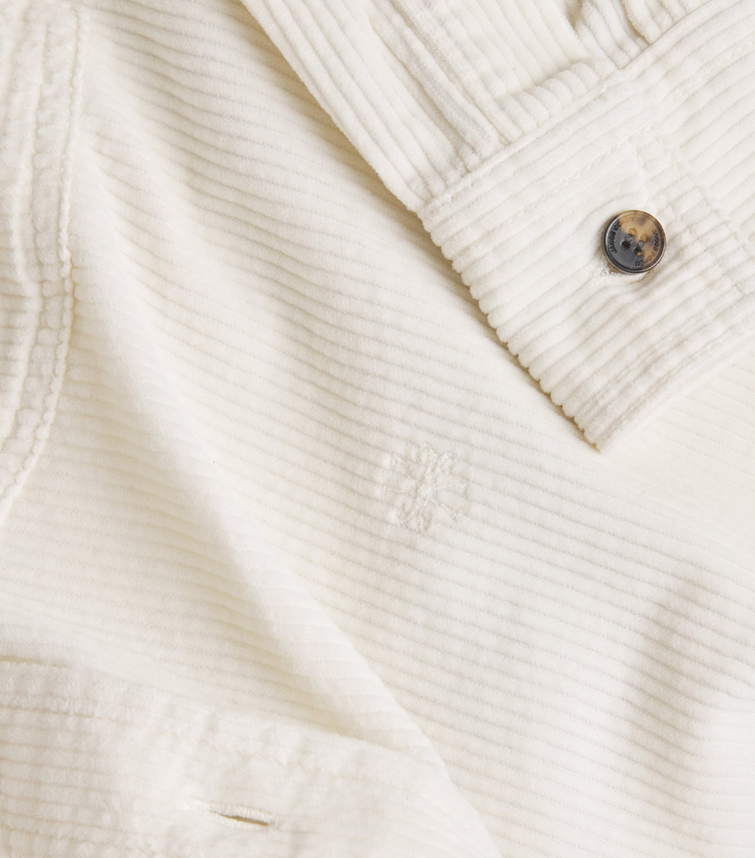 JACOB COHËN Beige Corduroy Shirt | Harrods US