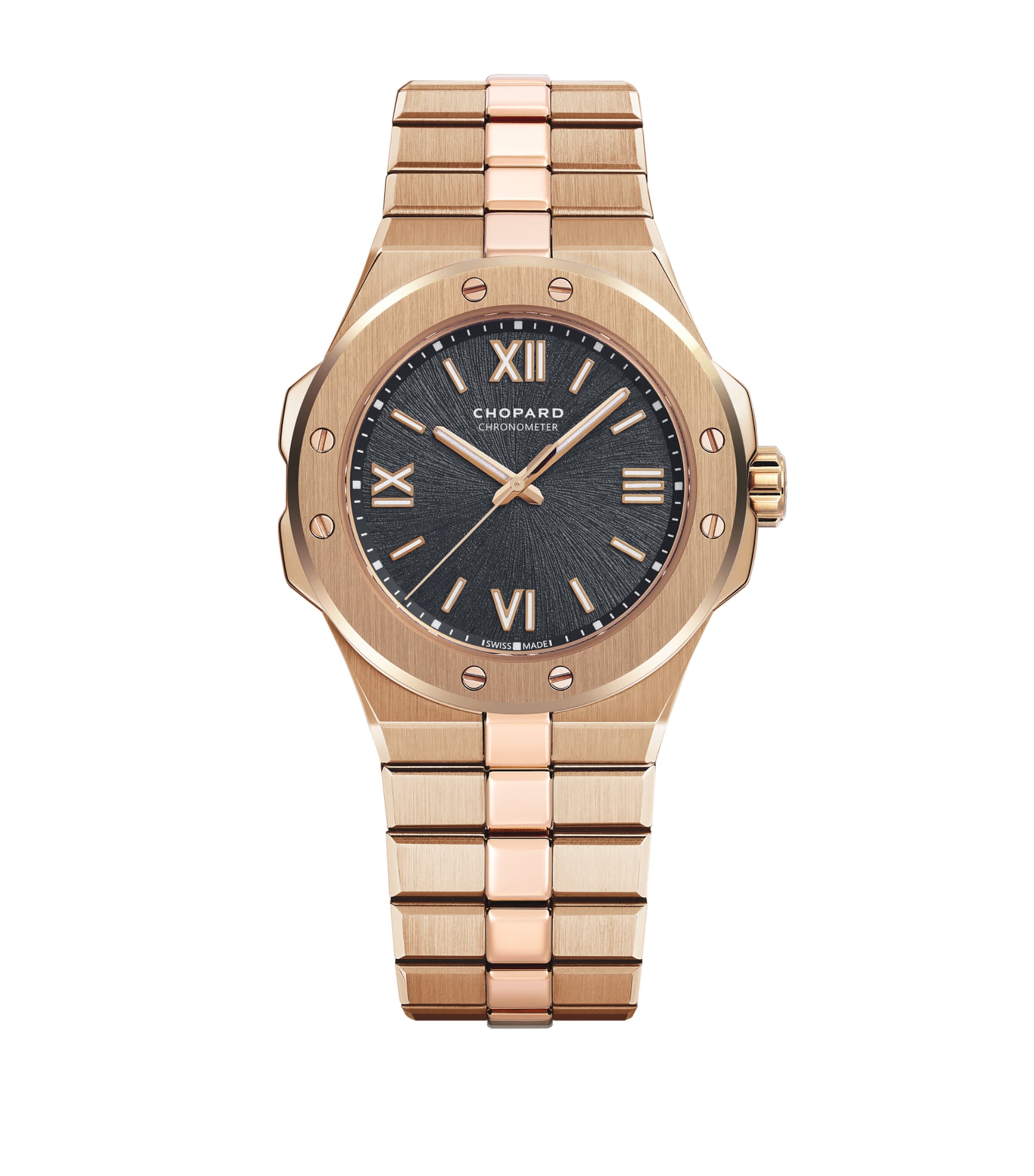 Chopard Rose Gold Alpine Eagle Small Watch 36mm | Harrods UK