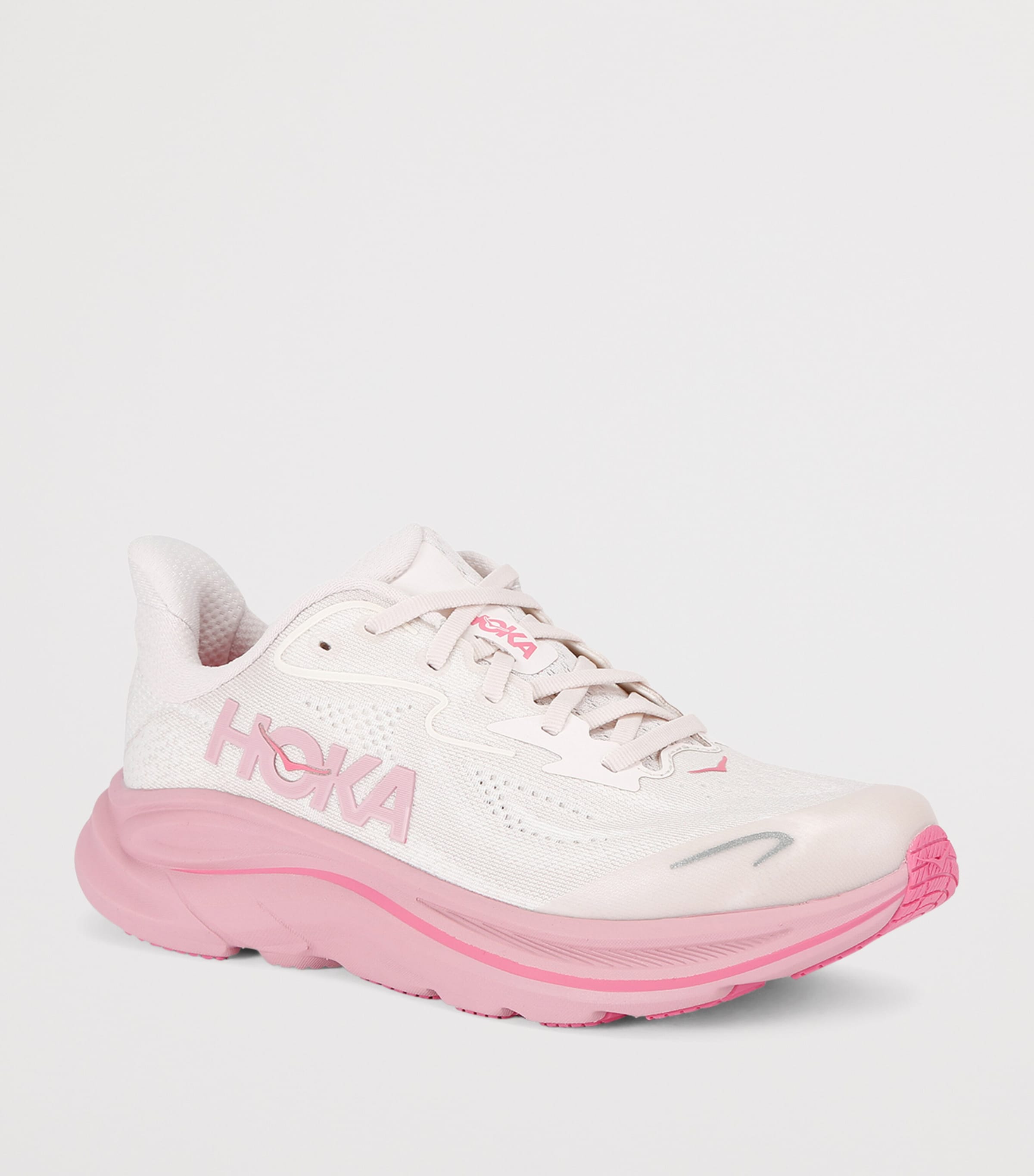 Hoka White Clifton 10 Trainers | Harrods SG