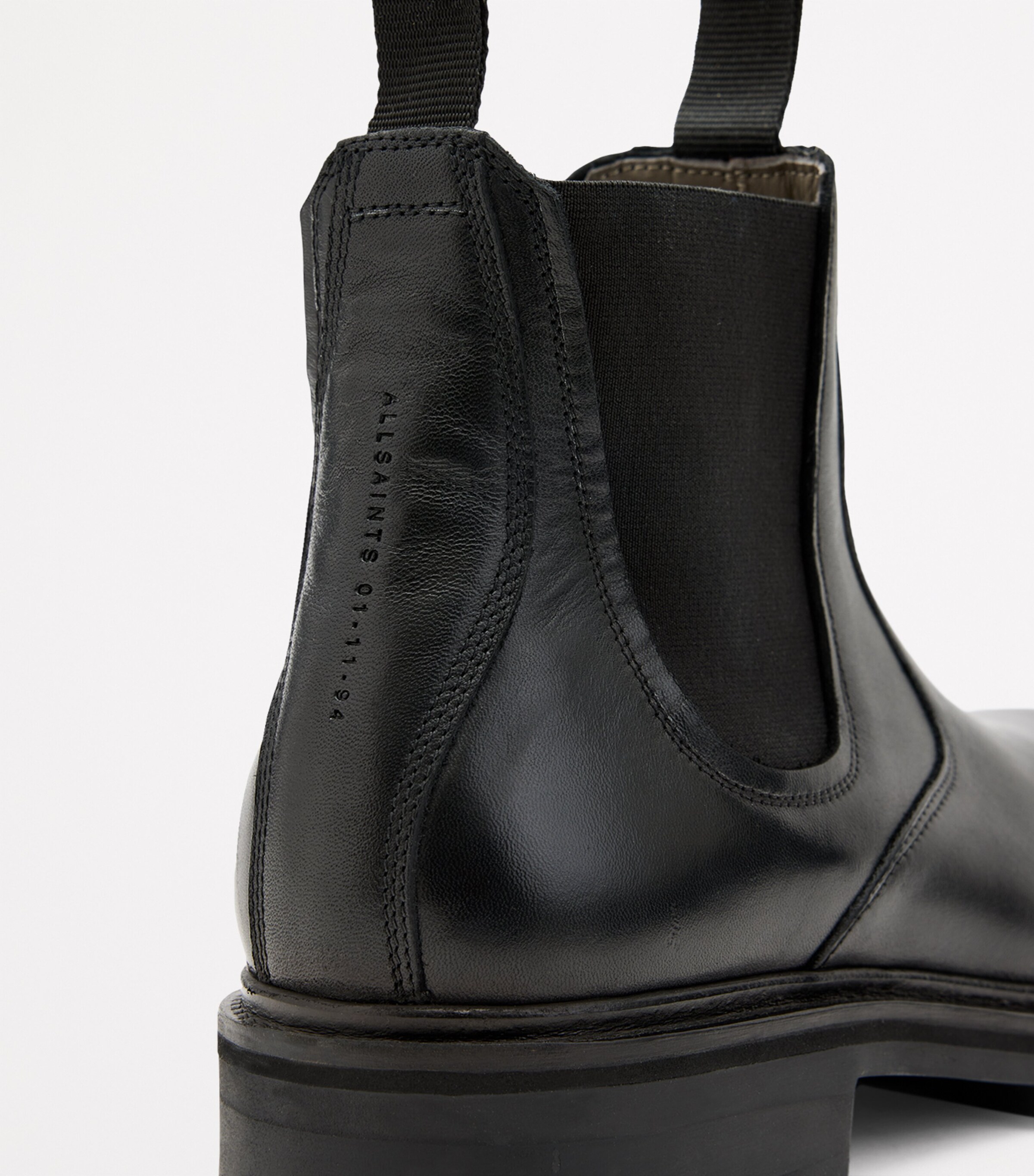 AllSaints Leather Toby Chelsea Boots | Harrods UK