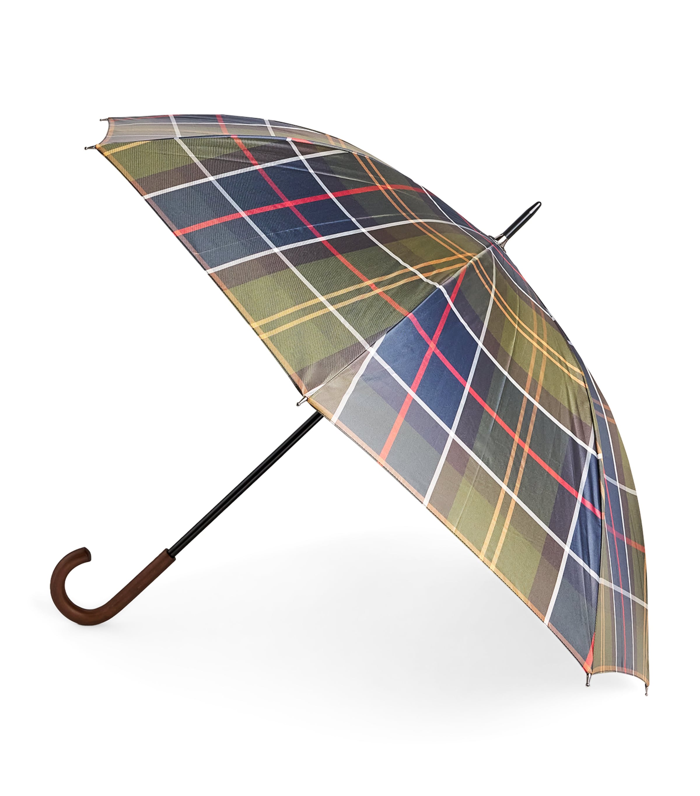 Barbour Brown Tartan Umbrella | Harrods US