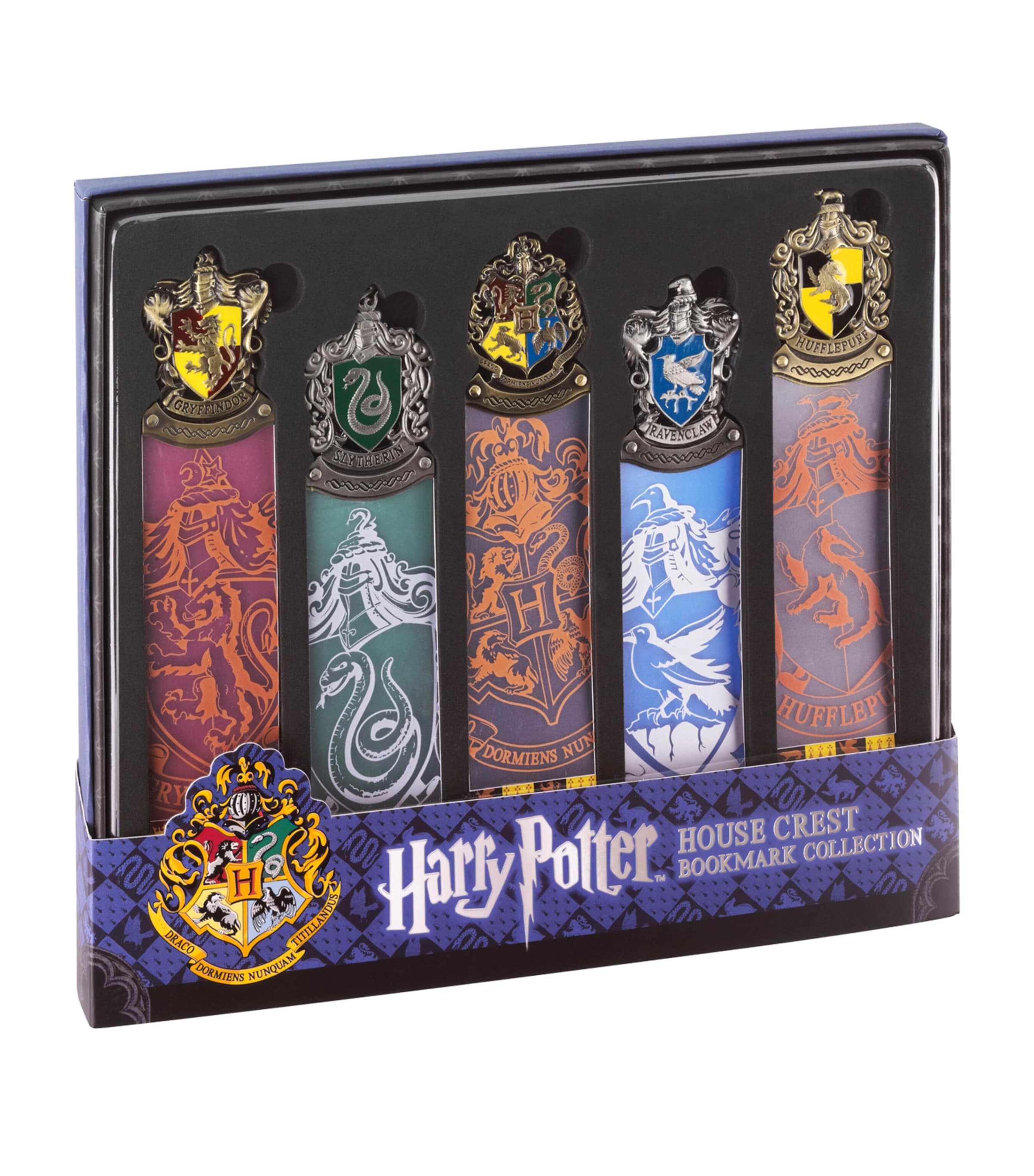 Harry Potter House Crest Bookmark Set | Harrods UK