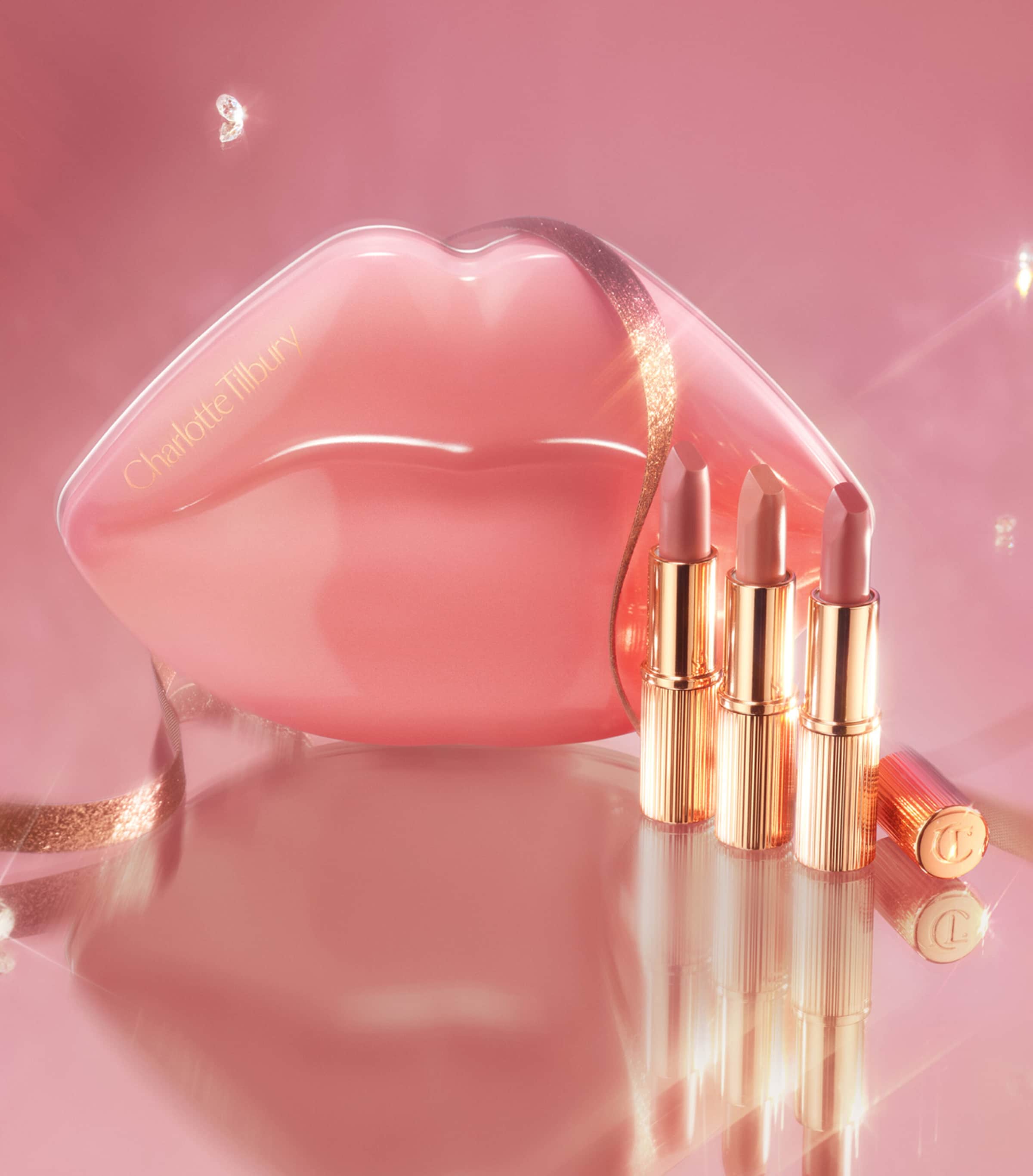 Charlotte Tilbury Hollywood Iconic Mini Lip Trio | Harrods SI