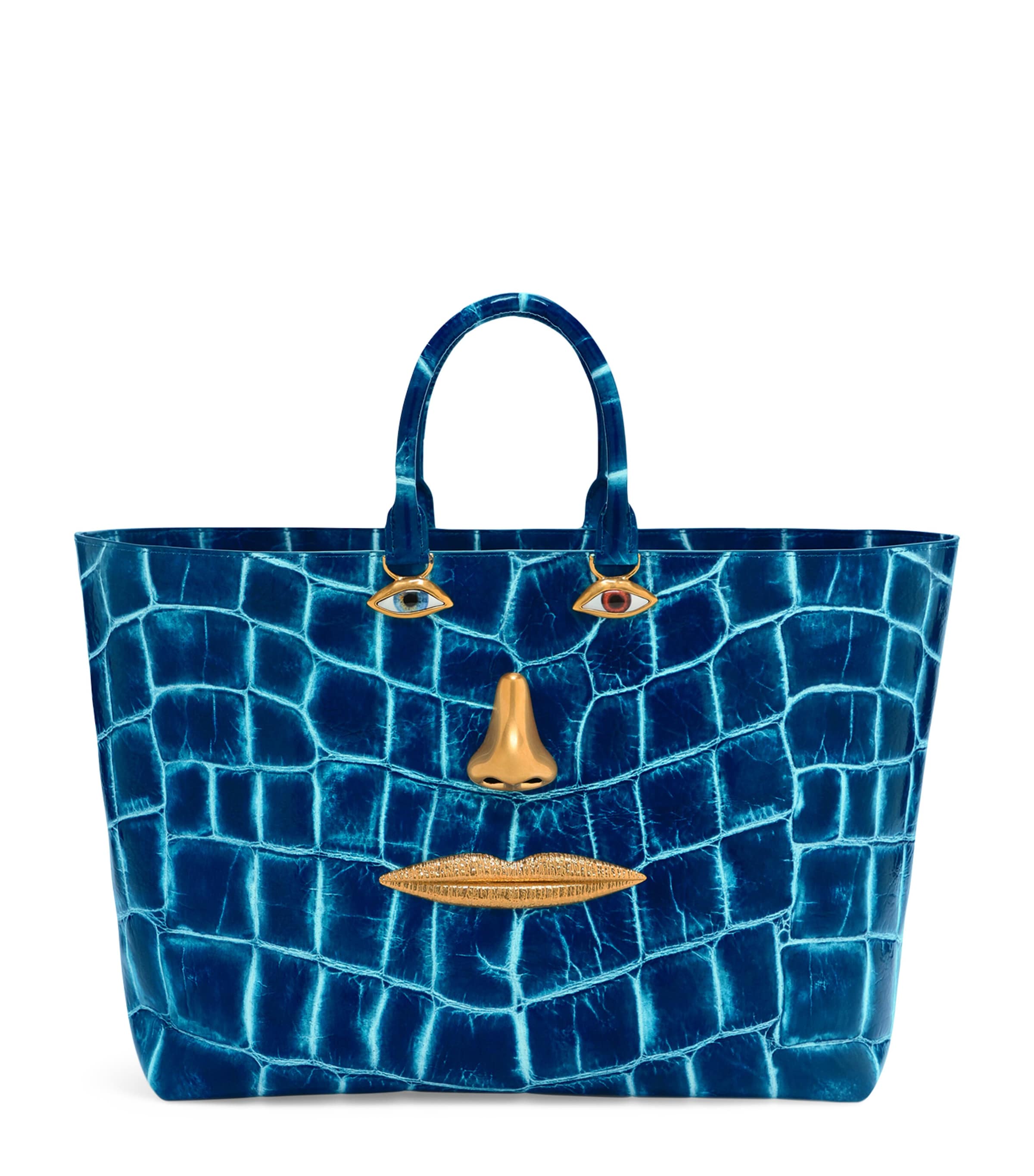 Schiaparelli Leather Anatomy Tote Bag | Harrods UK