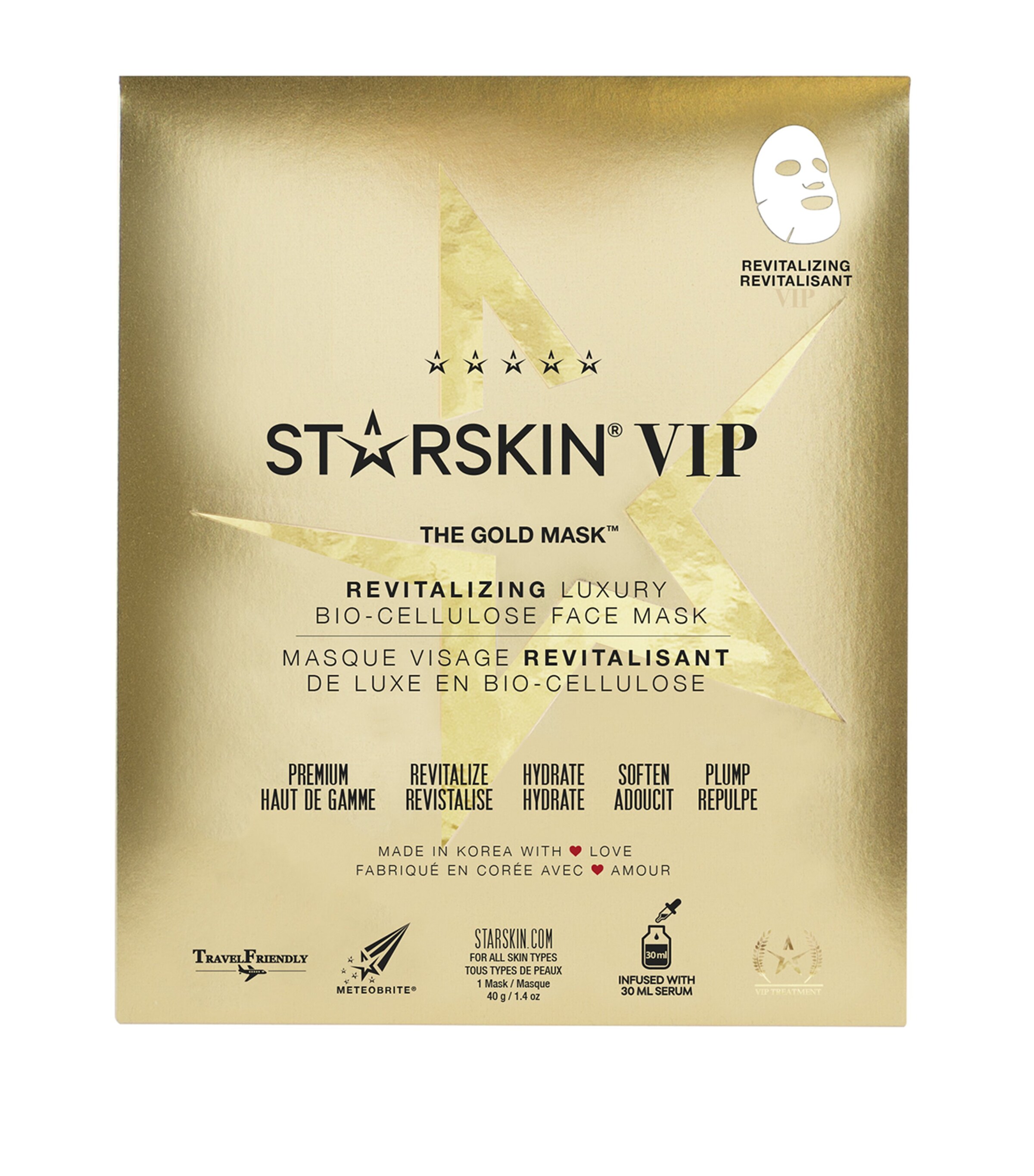 STARSKIN VIP The Gold Mask (30ml) | Harrods AU