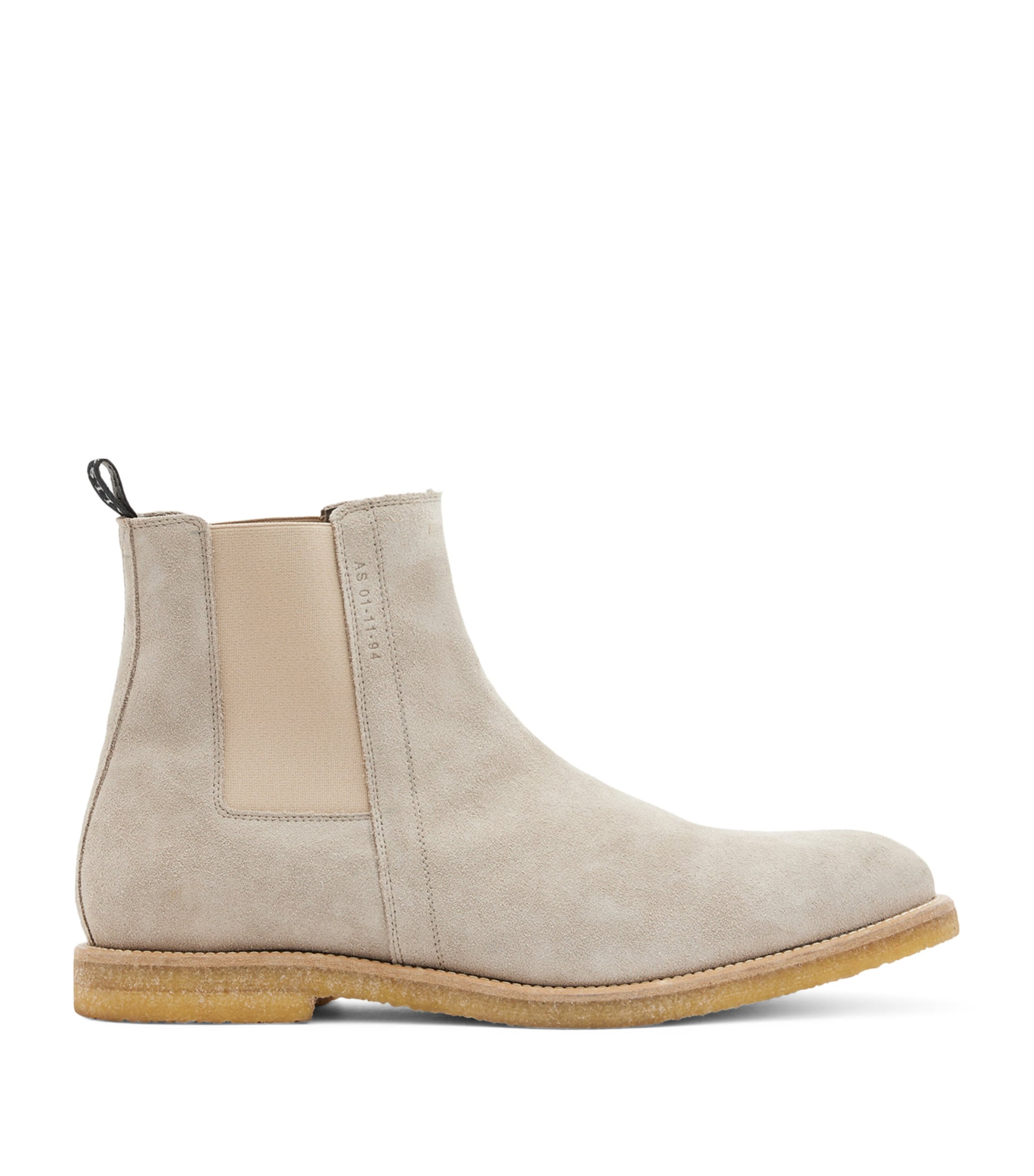 Allsaints Rhett Suede Chelsea Boots In Sand | ModeSens