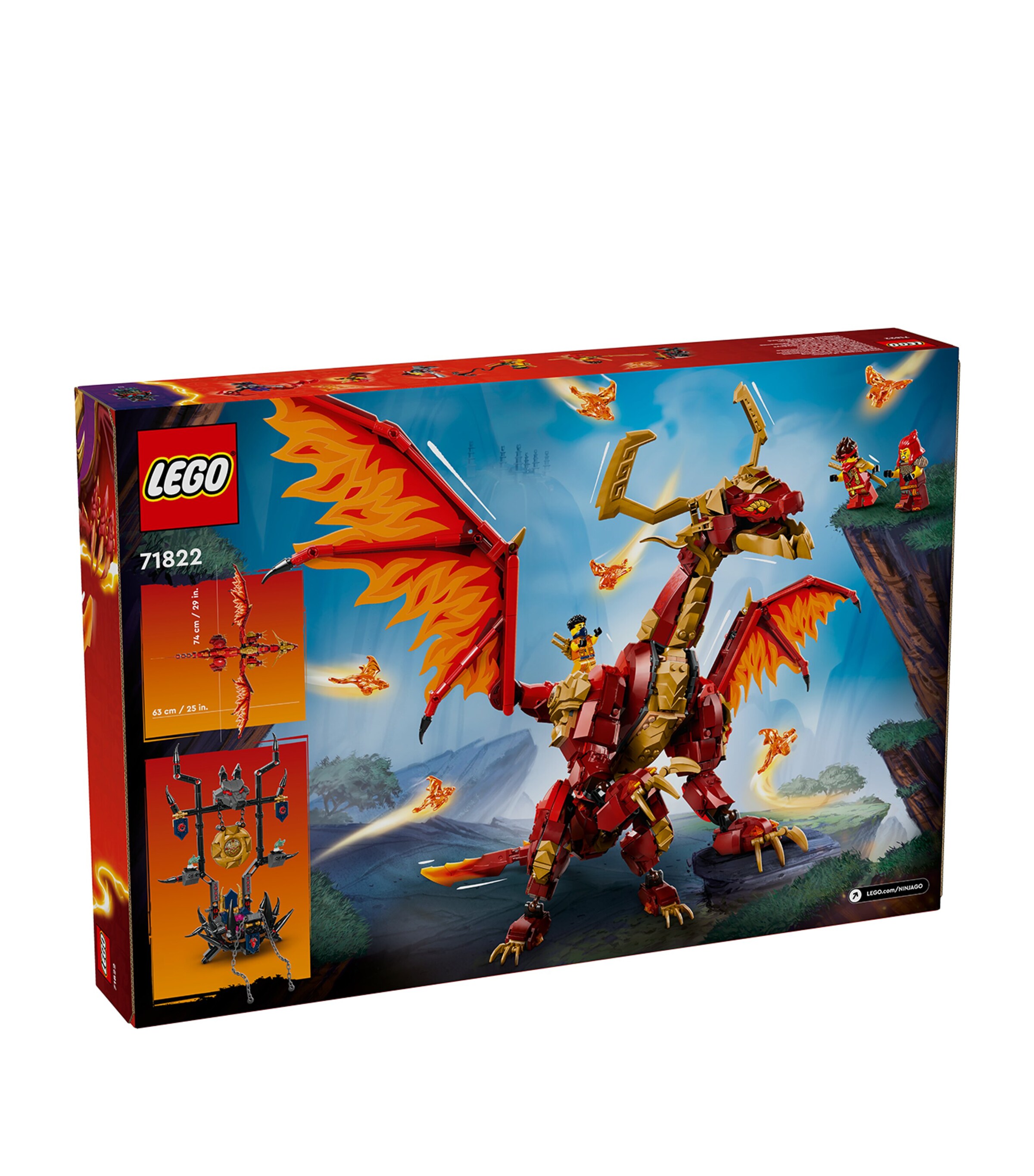 Lego Multi Ninjago Source Dragon of Motion Figure 71822 | Harrods UK