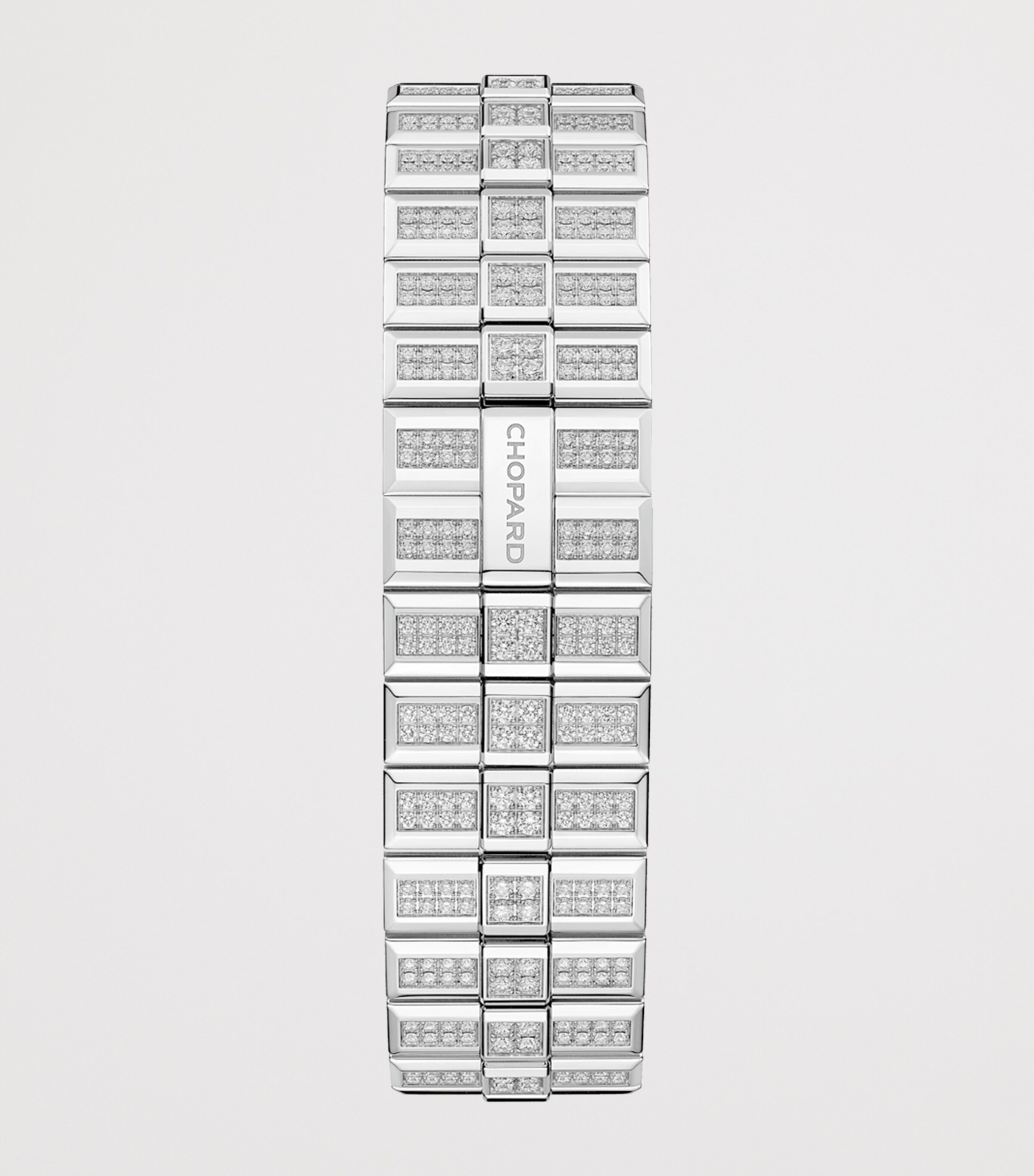 Chopard White Gold and Diamond Alpine Eagle Frozen Watch 33mm | Harrods UK