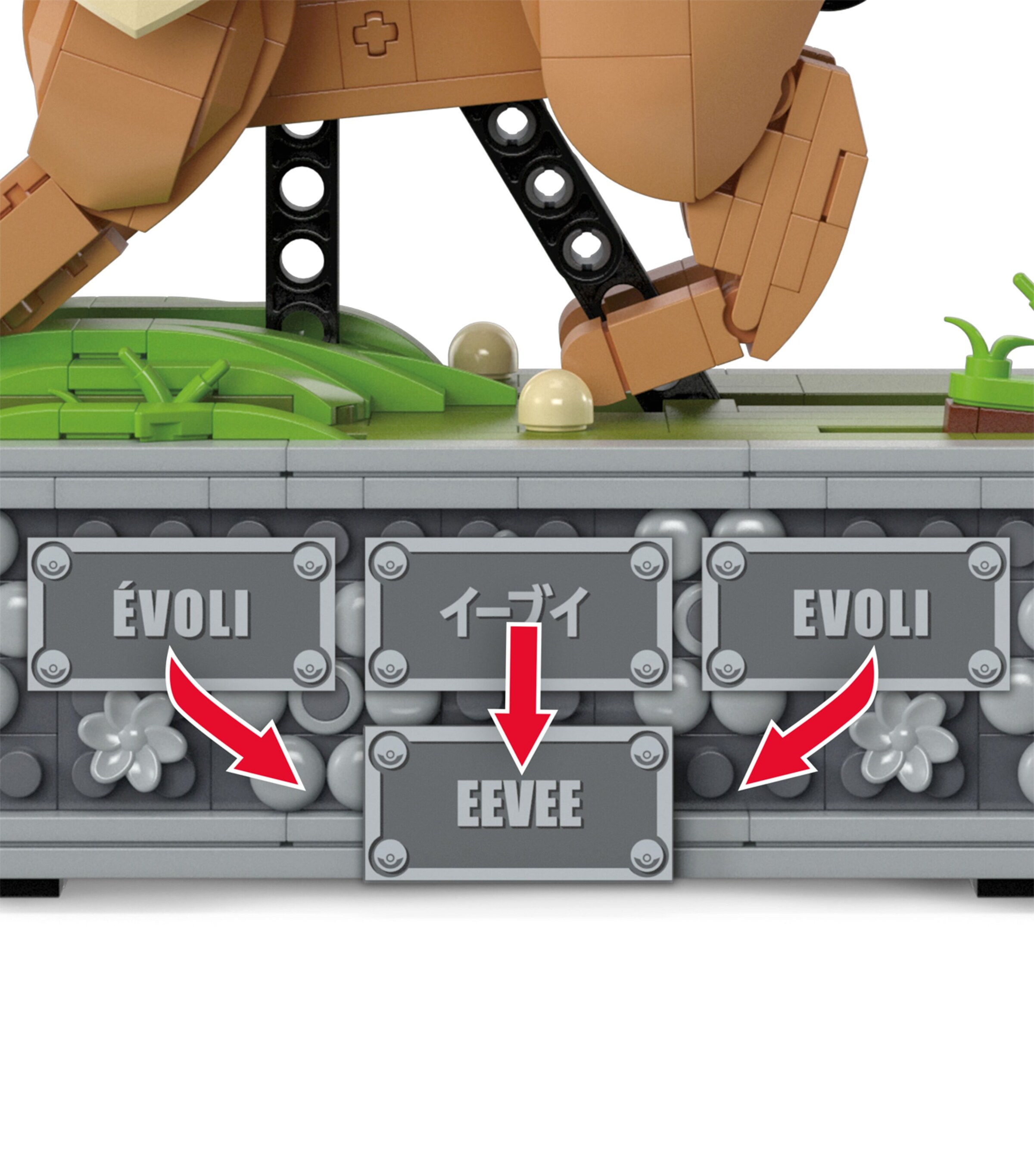 Pokemon Motion Eevee Building Toy Kit | Harrods UK