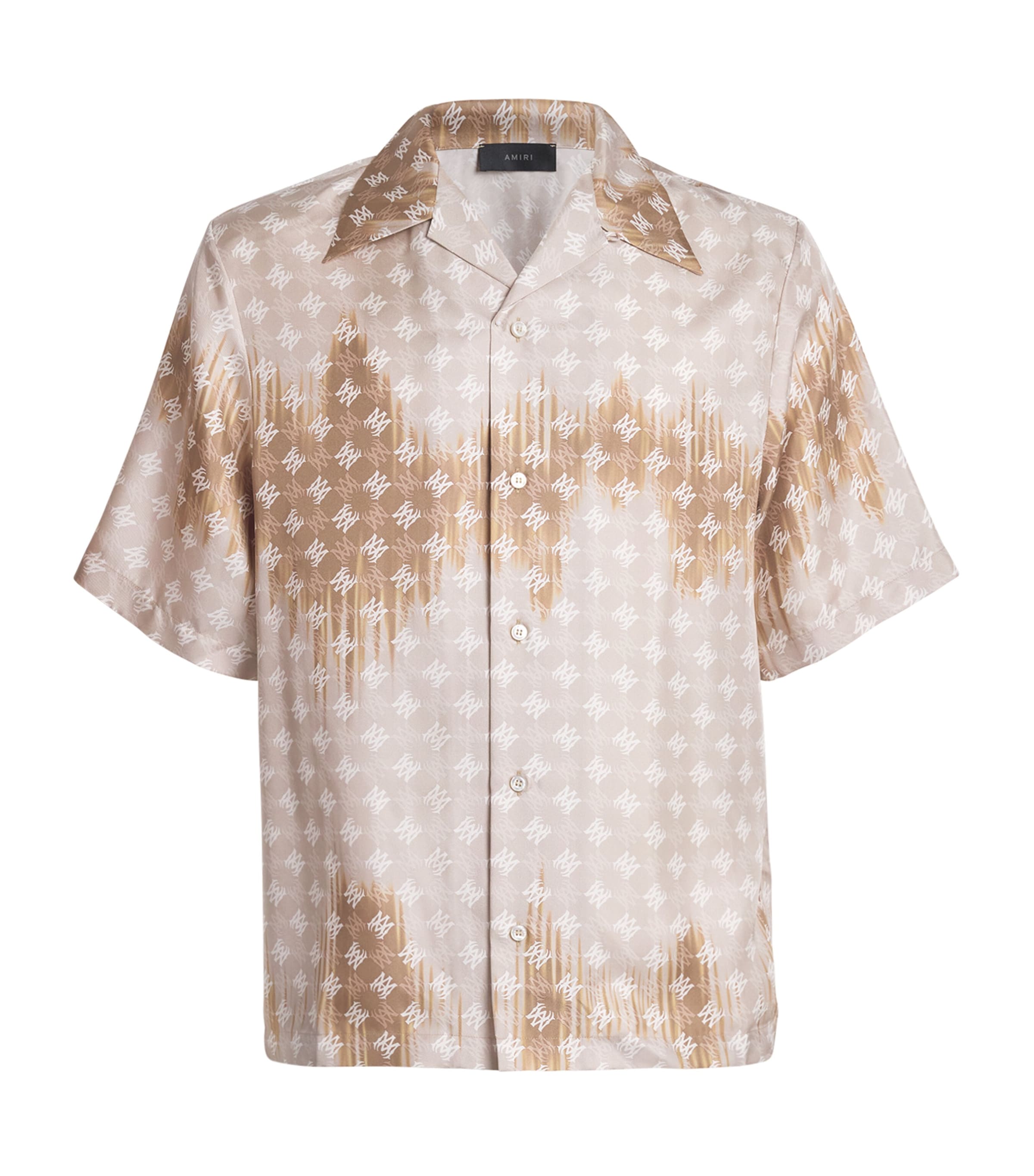 AMIRI Bleach-Detail Monogram Shirt | Harrods US