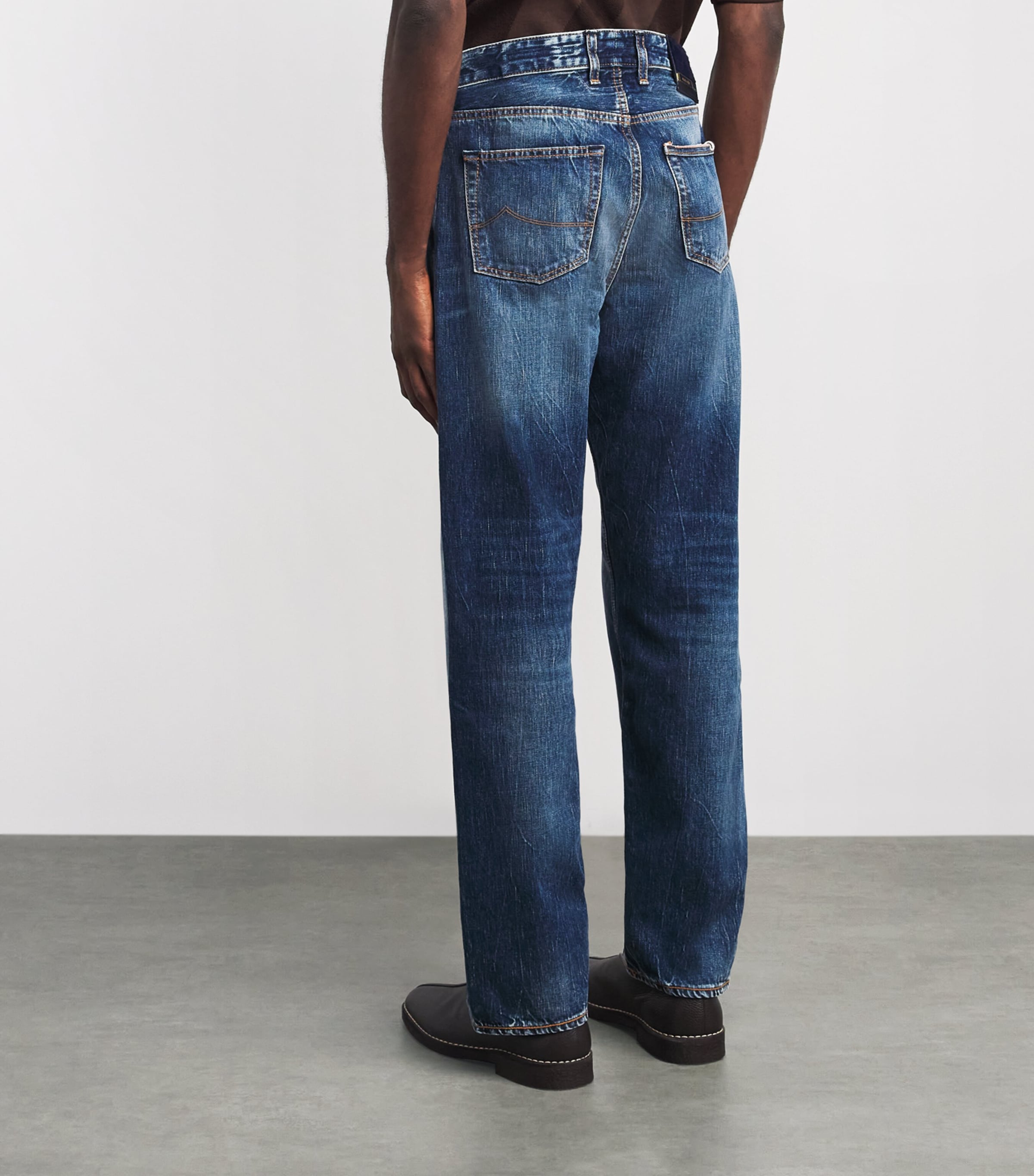 JACOB COHËN Blue Sean Straight Jeans | Harrods IN