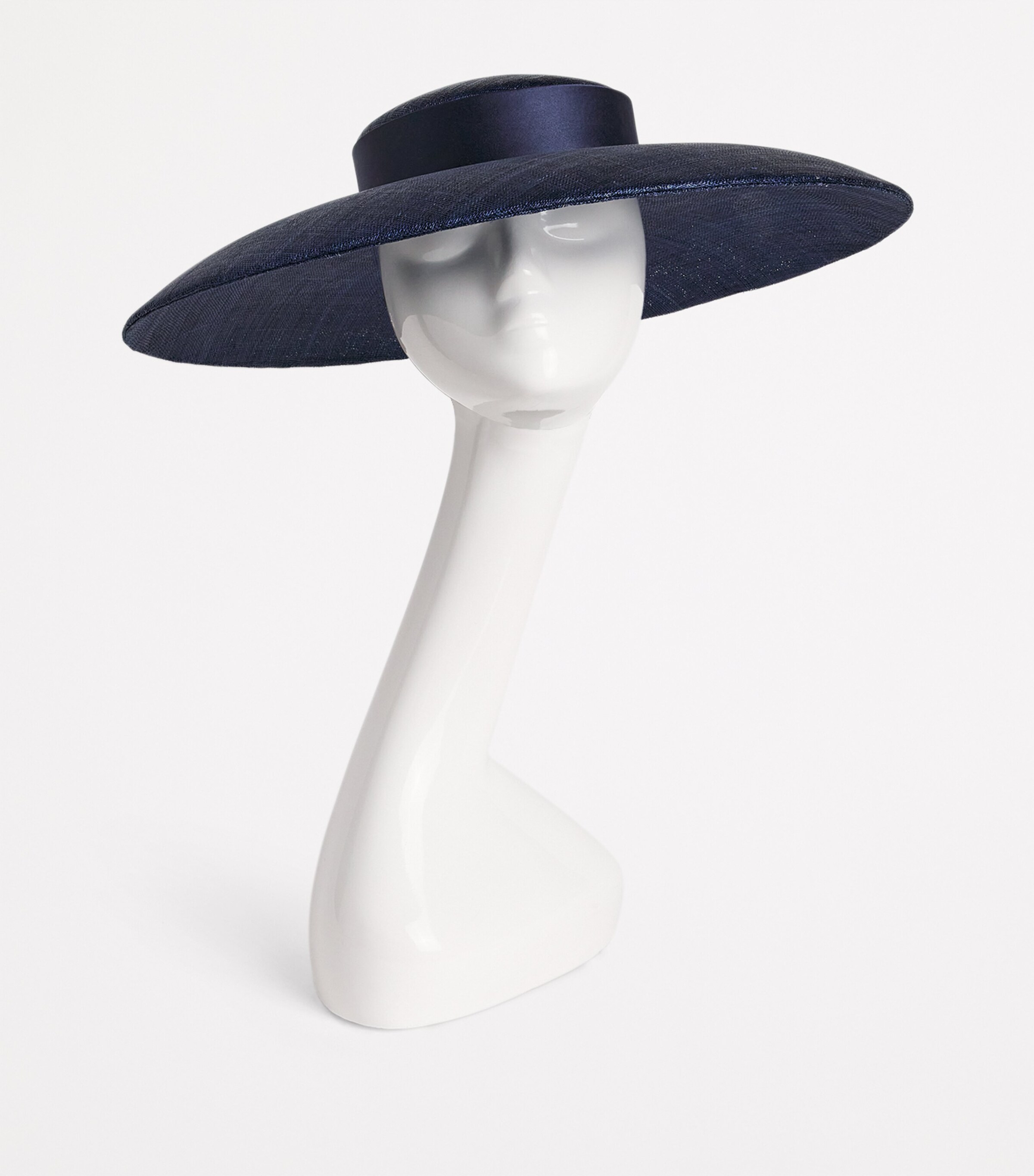 EMILY-LONDON Navy Ribbon-Detail Hat | Harrods UK