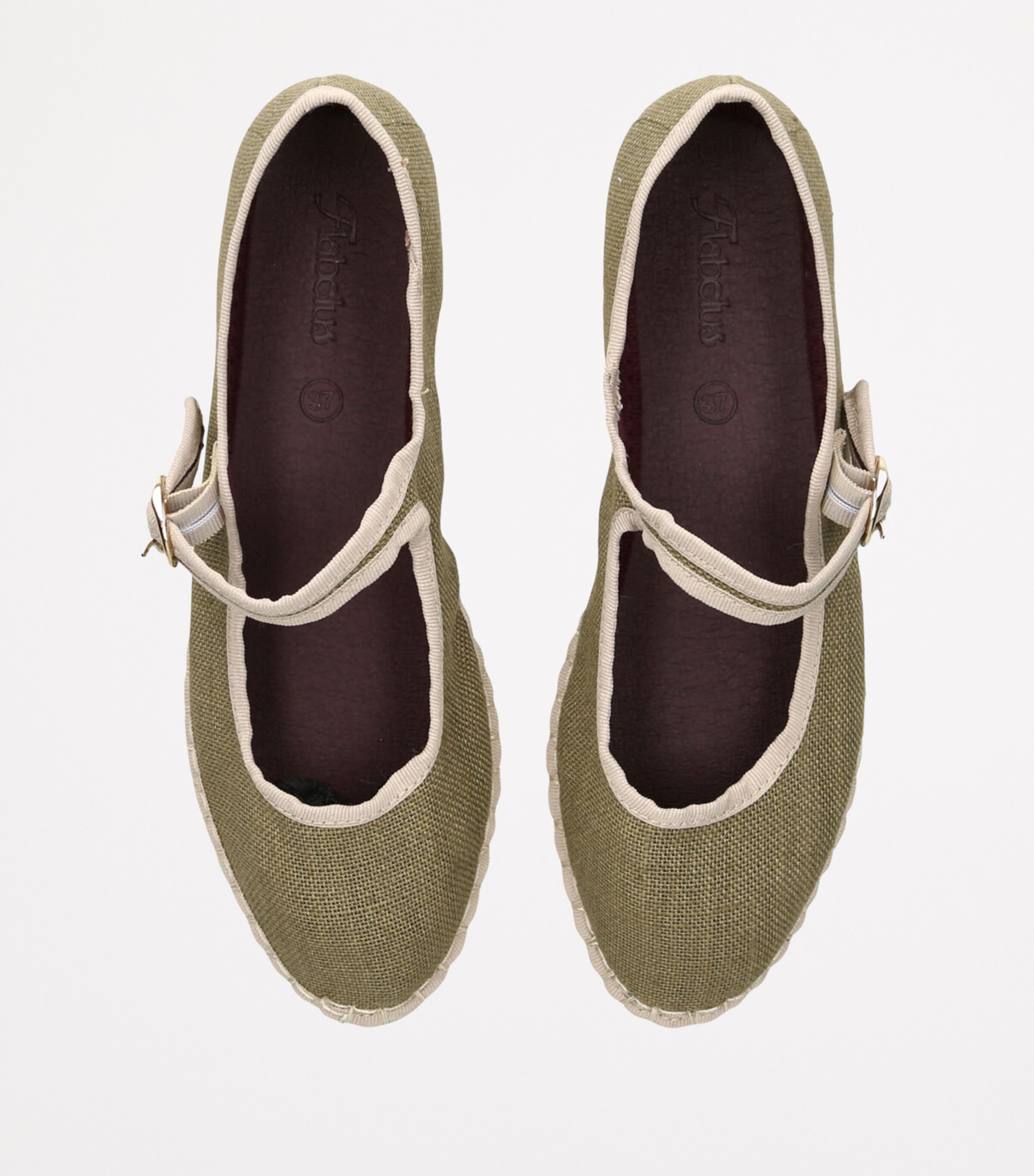 Flabelus Green Linen Ishmael Mary Janes | Harrods US
