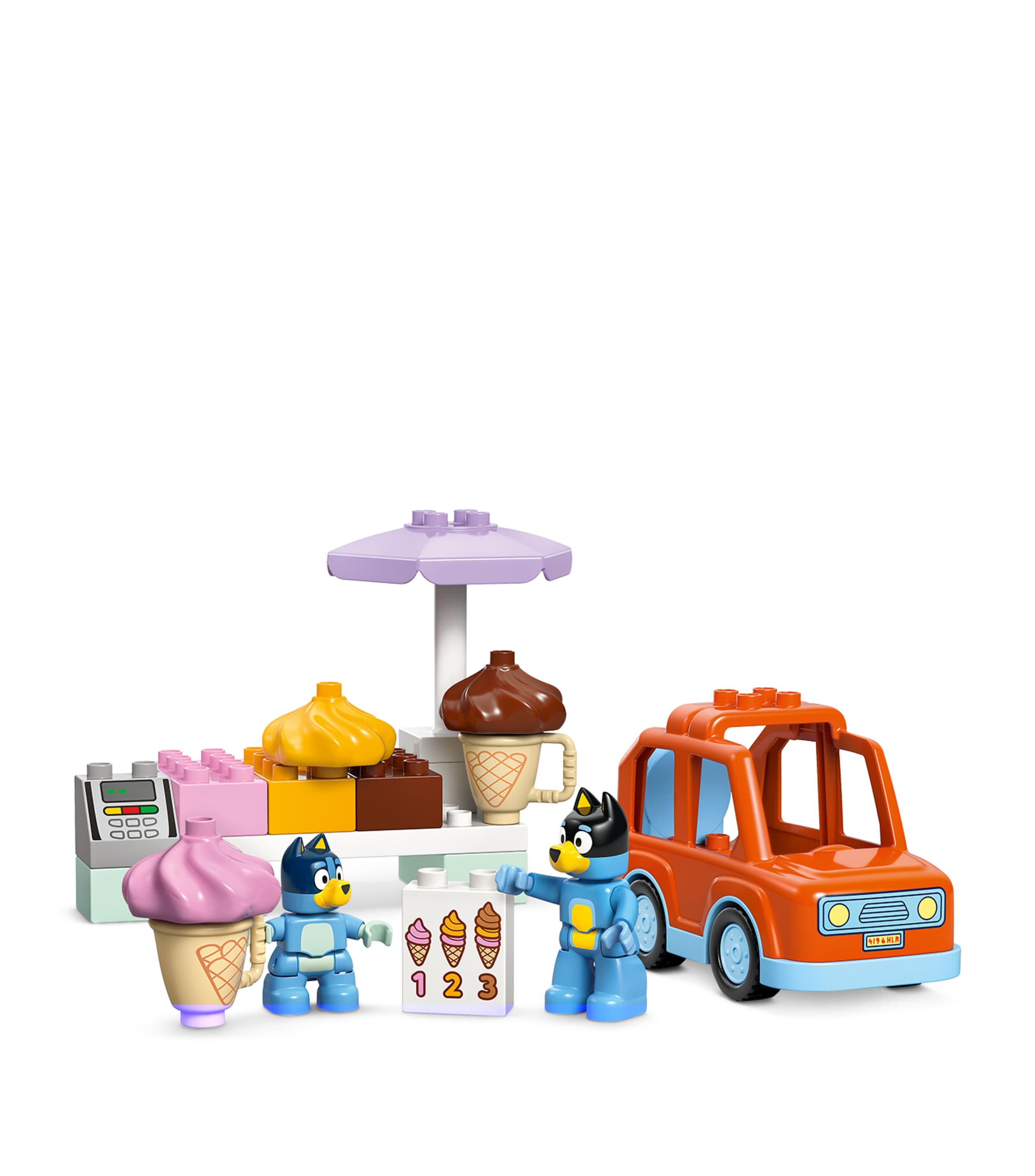 Lego LEGO Duplo Ice Cream Trip with Bluey 10458 | Harrods UK