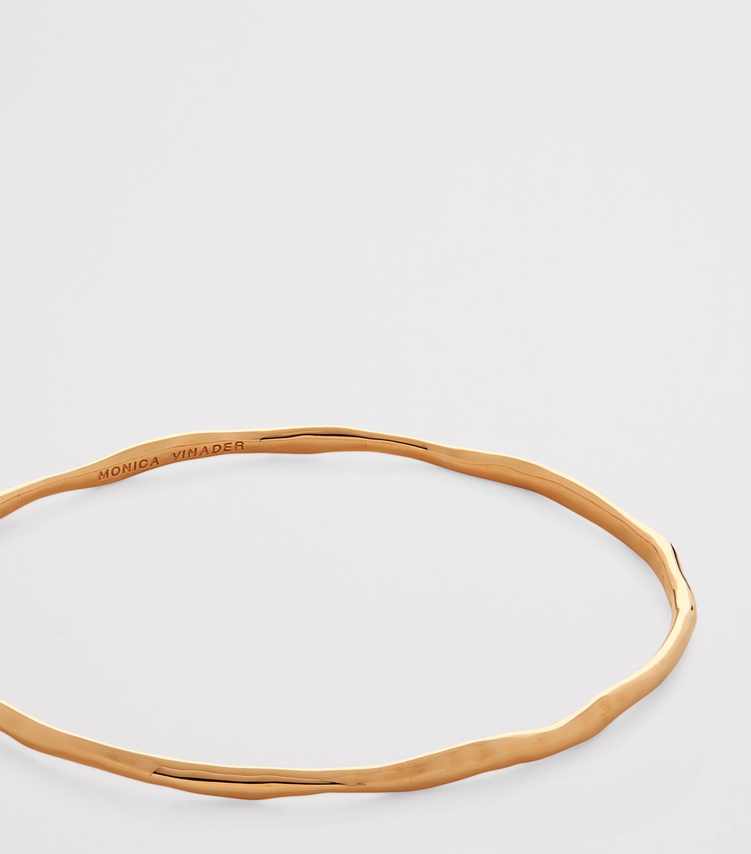 Monica Vinader Gold Vermeil Siren Muse Bangle | Harrods CN