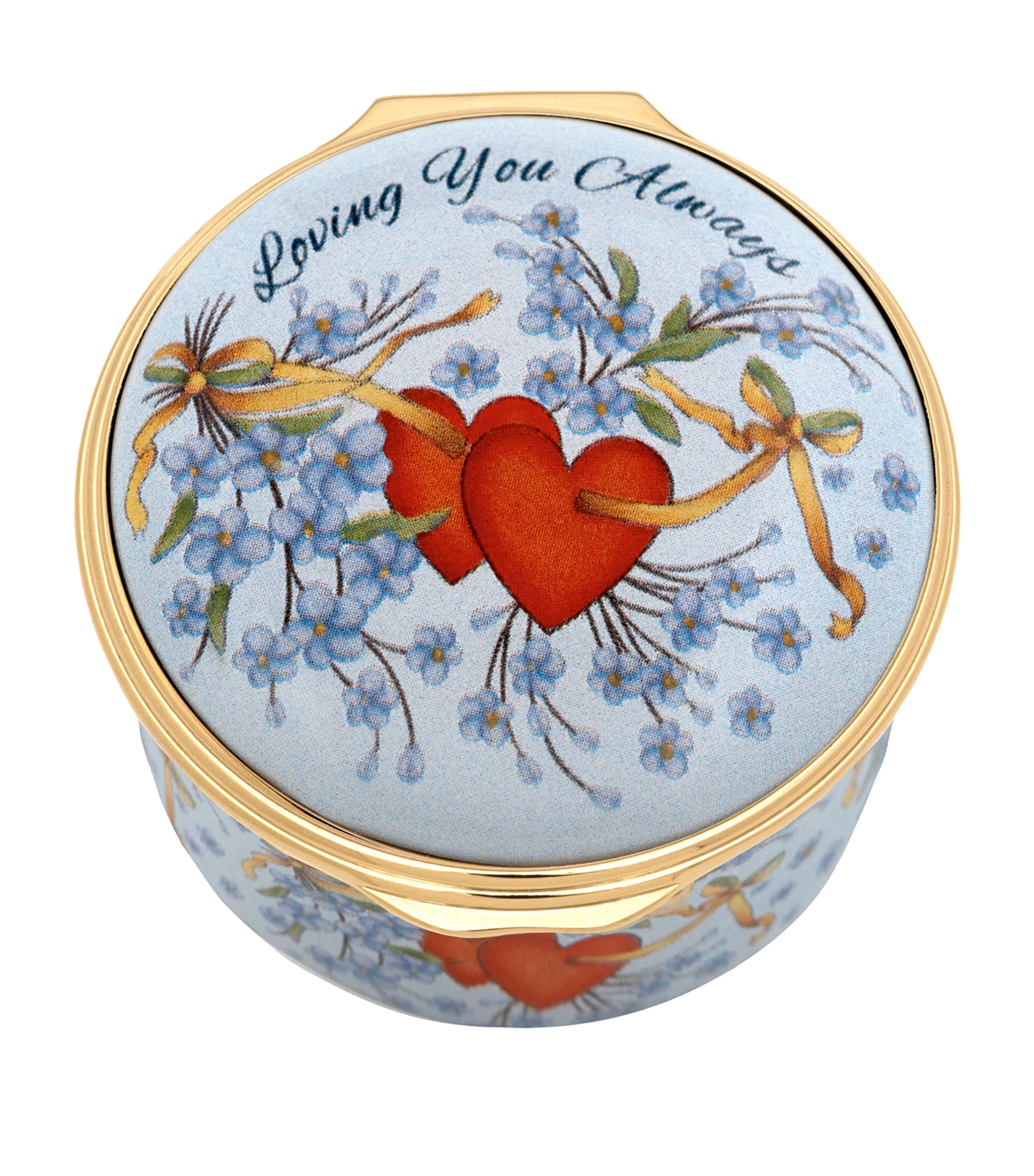 Halcyon Days Enamel Loving You Always Box | Harrods FR