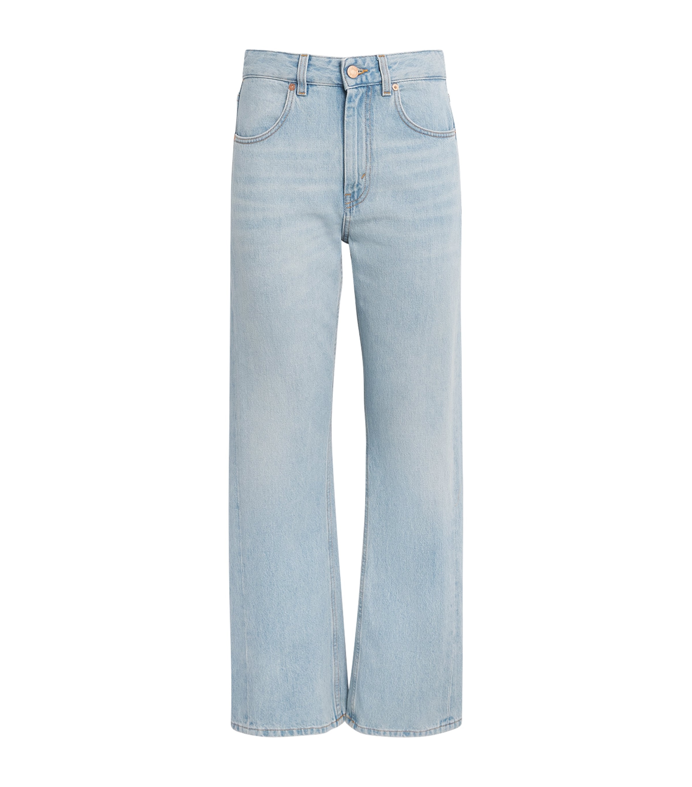 BITE Studios Blue Curved Straight Jeans | Harrods UK