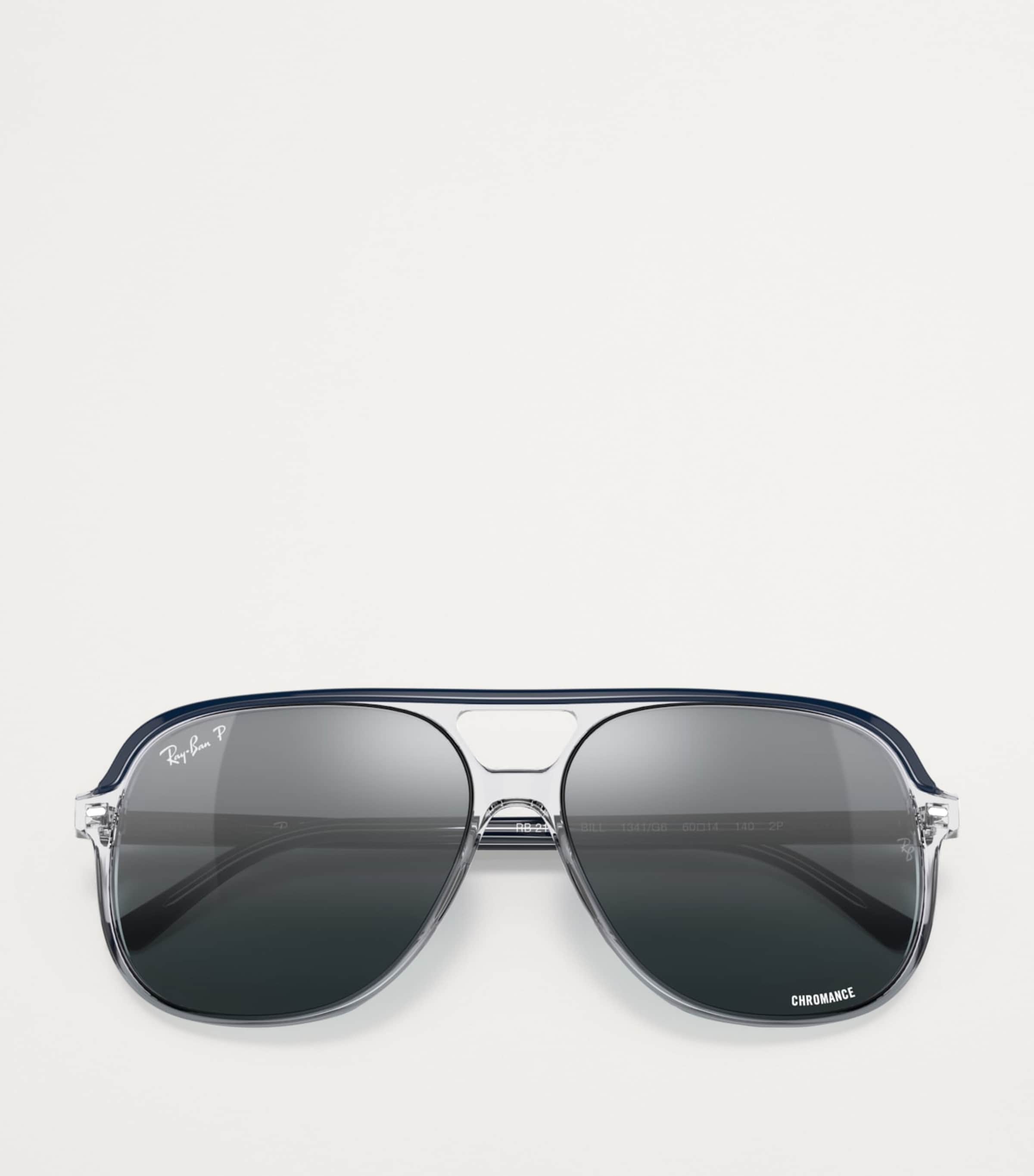 Ray-Ban Blue Acetate Aviator Bill Sunglasses | Harrods UK