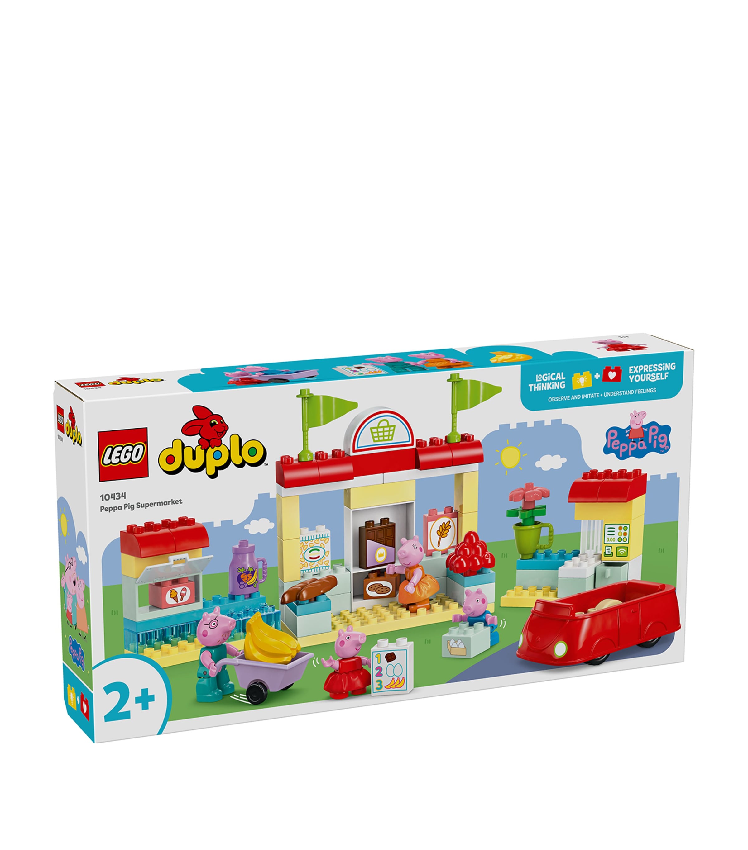 Lego DUPLO Peppa Pig Supermarket with Figures 10434 | Harrods UK