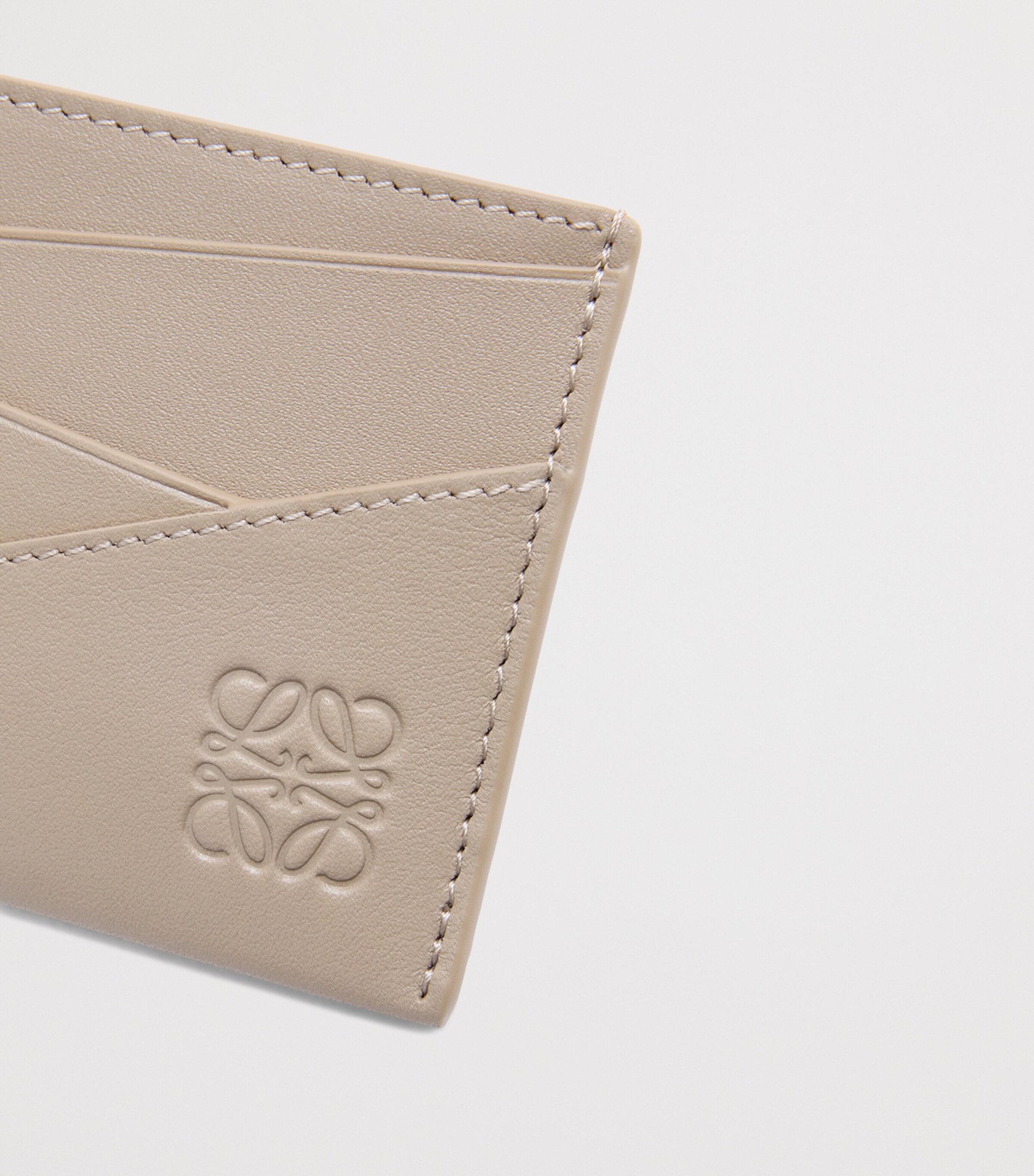 LOEWE Brown Leather Puzzle Edge Card Holder | Harrods UK