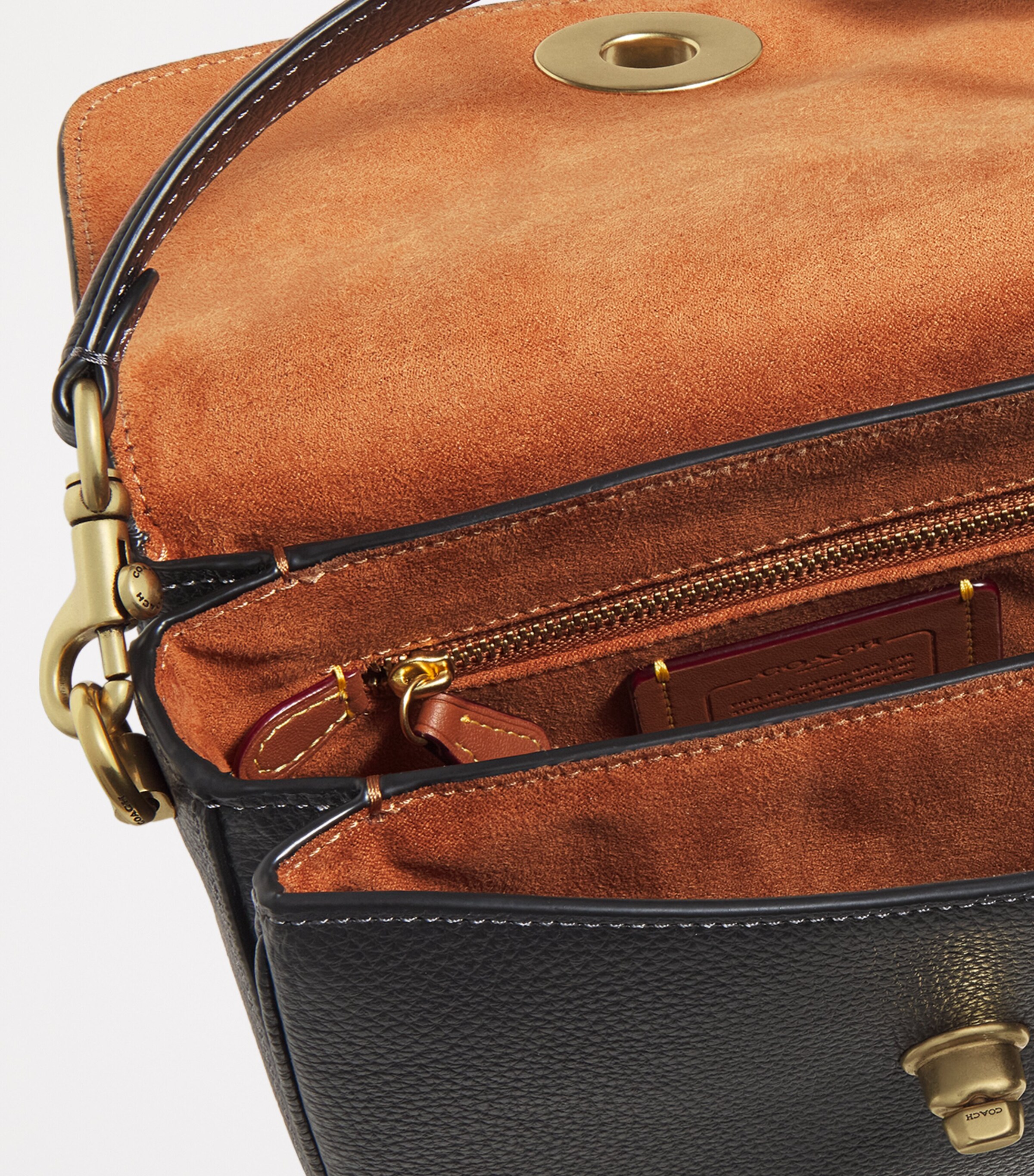 Coach Black Leather Cassie 19 Cross-Body Bag | Harrods US