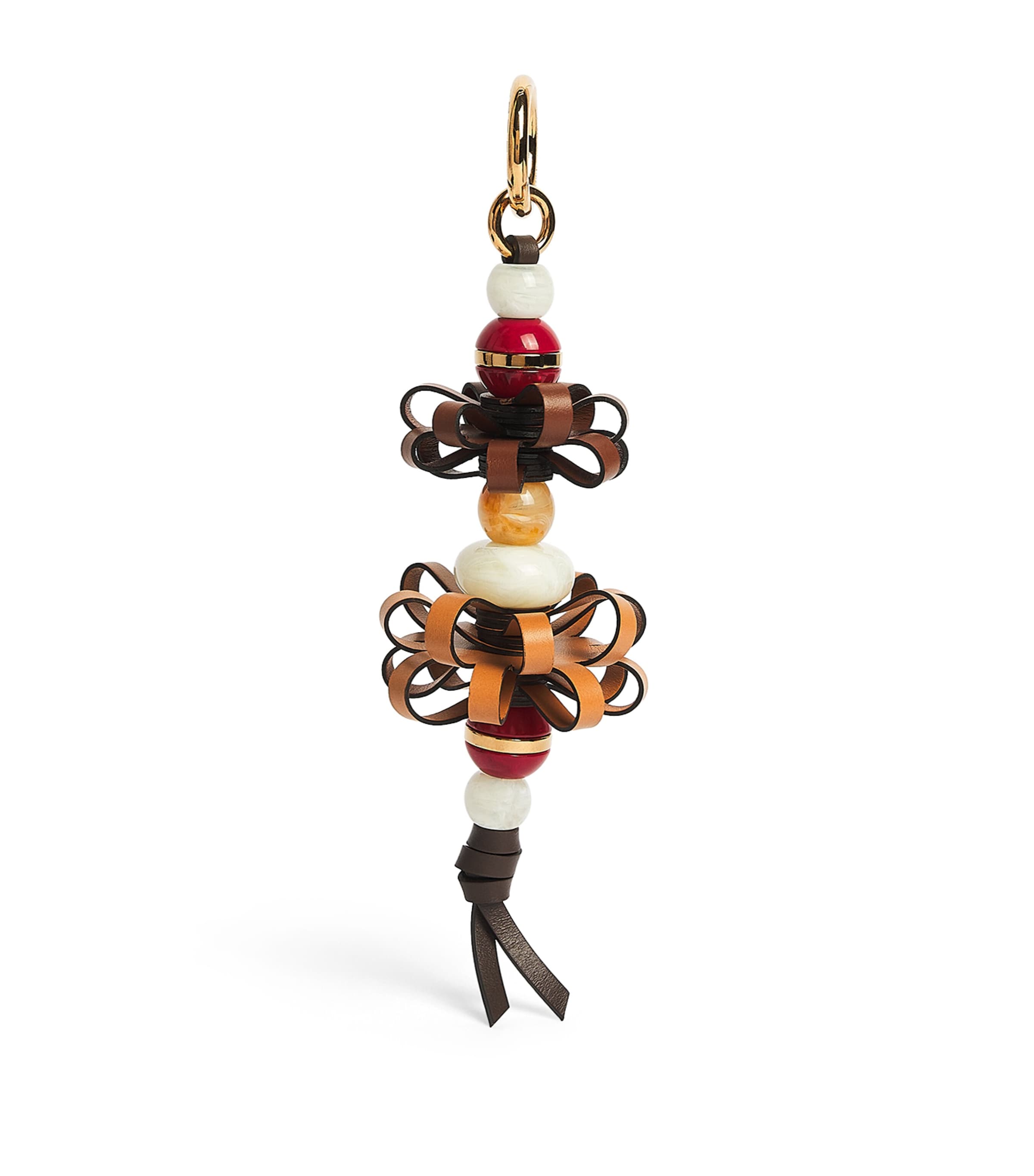 Etro Multi Leather Floral Charm | Harrods UK