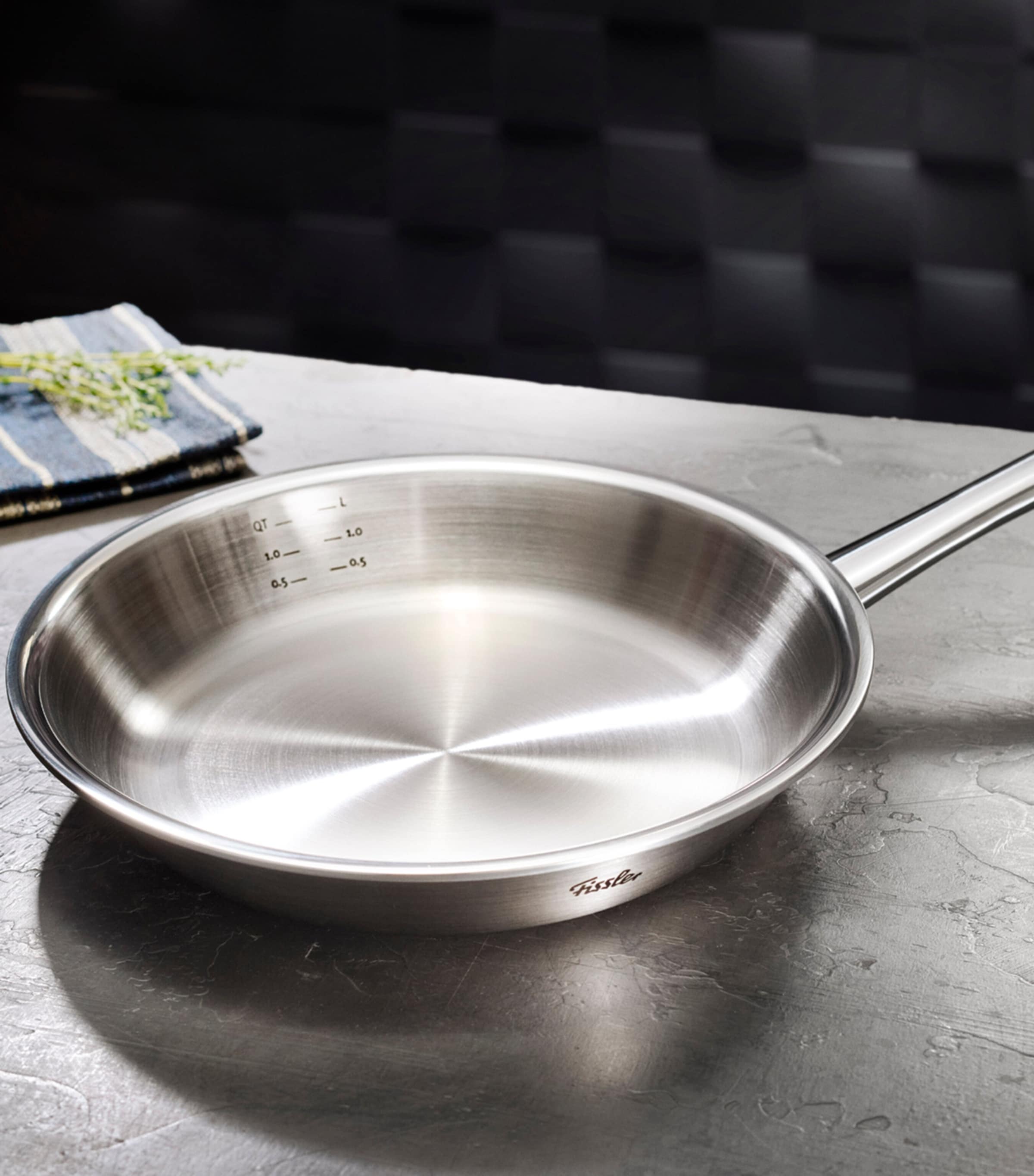 Fissler Stainless Steel M5 Pro-Ply Frying Pan (20cm) | Harrods IN