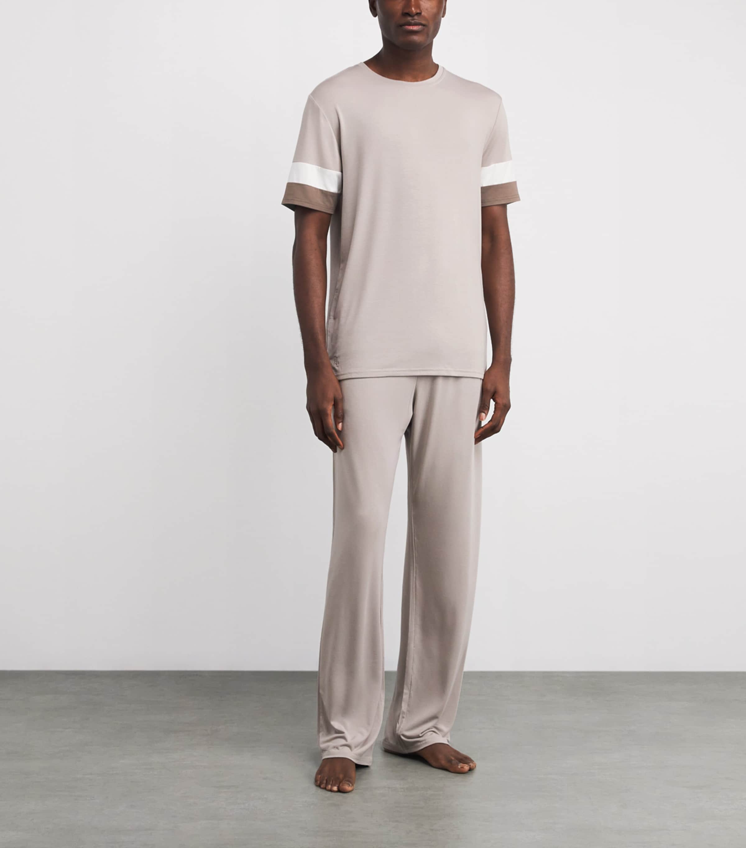 Homebody Beige Duo-Panel T-Shirt | Harrods CA