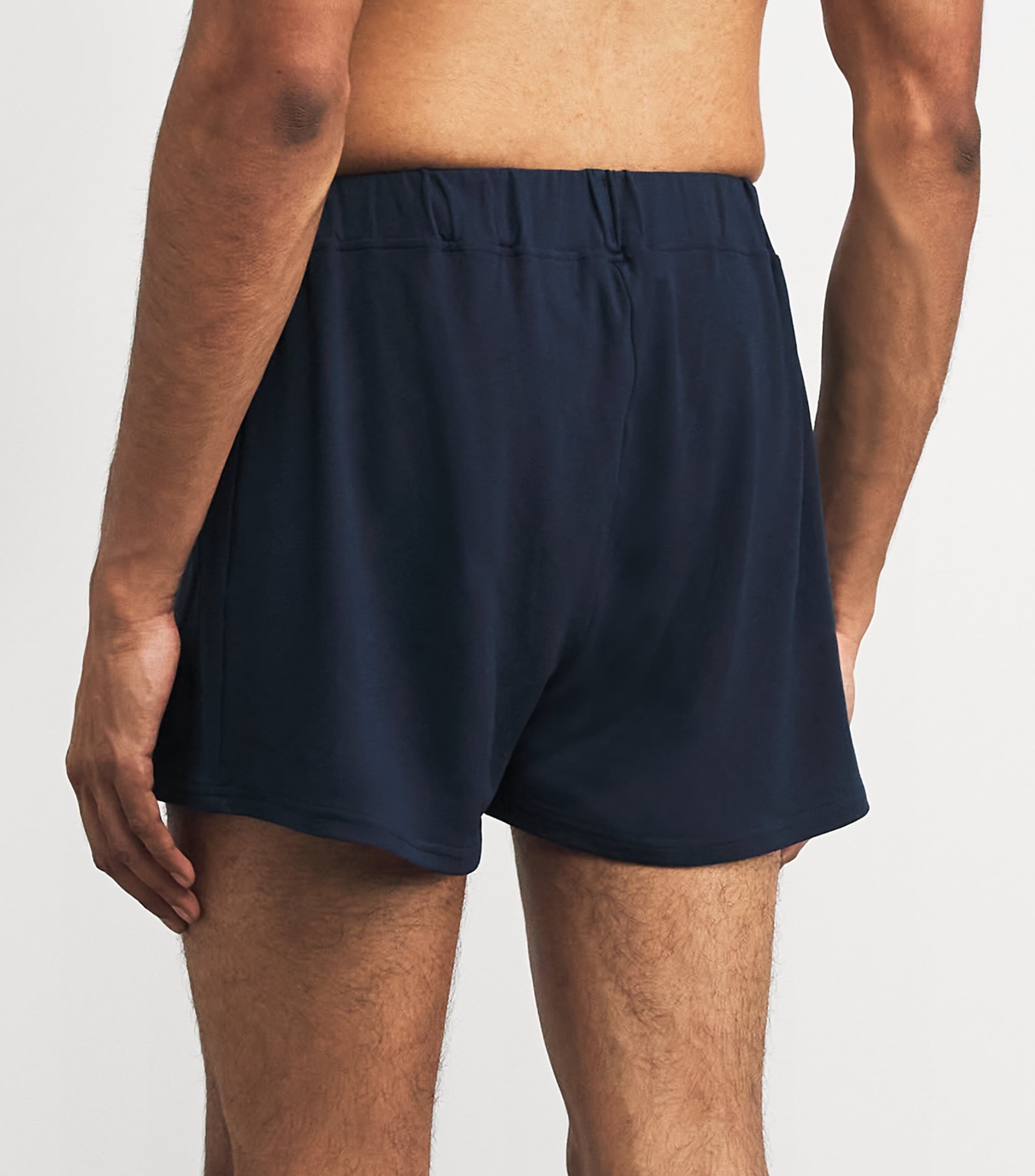 Homebody Navy Traditional Boxer Shorts | Harrods UK