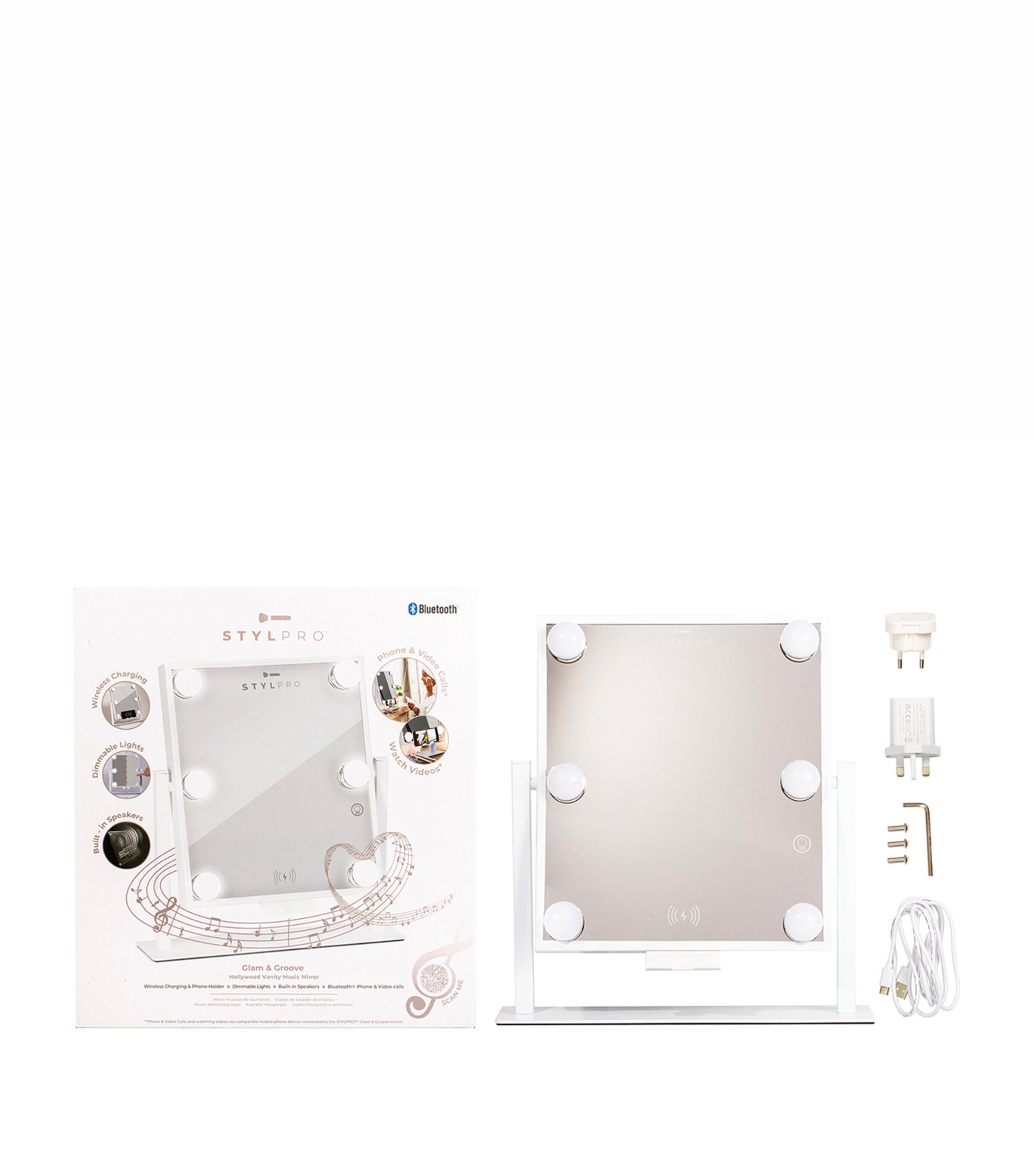 STYLPRO STYLPRO Glam & Groove Hollywood Music Vanity Mirror | Harrods AU