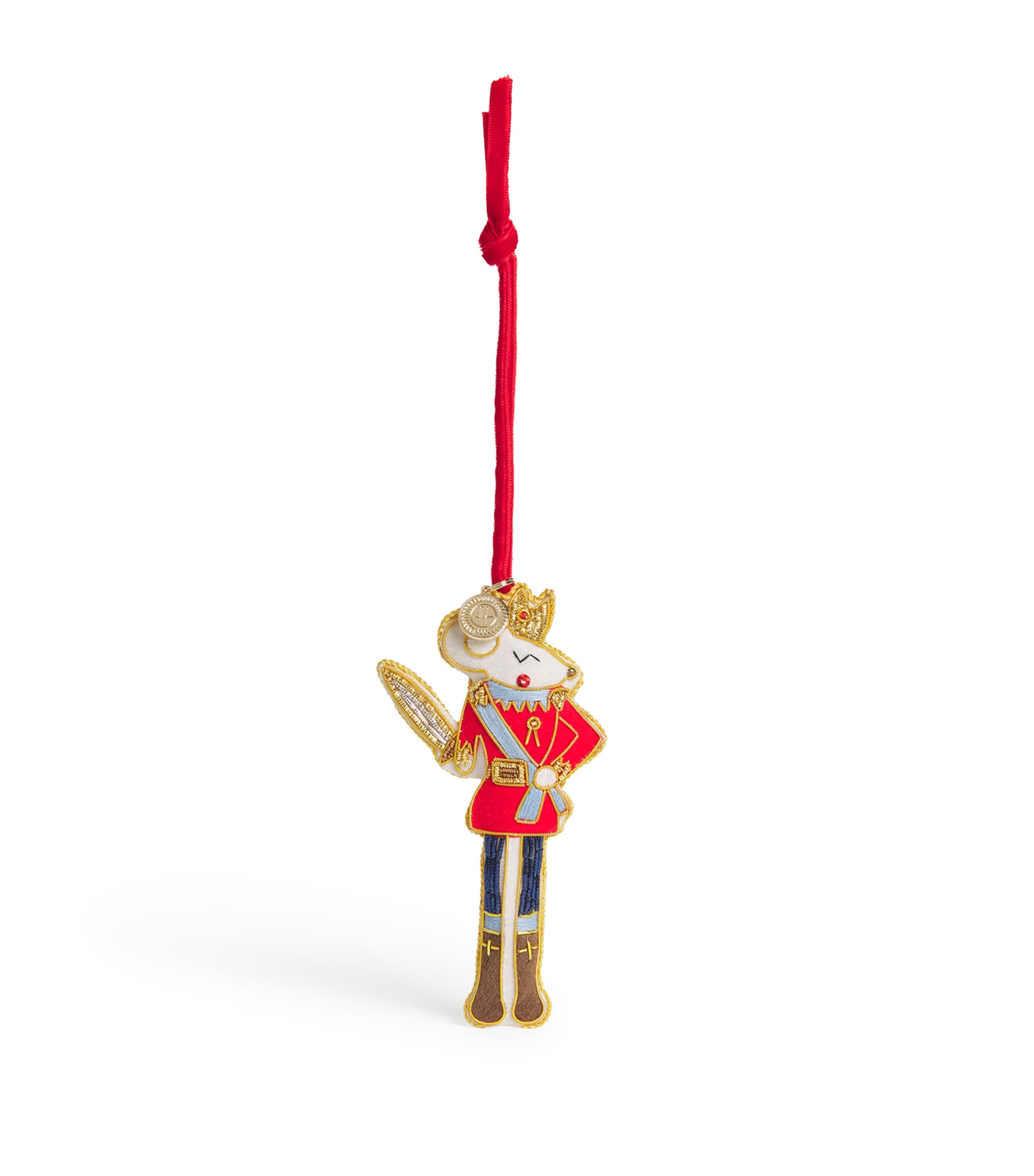 Harrods Mouse Nutcracker Tree Decoration | Harrods US