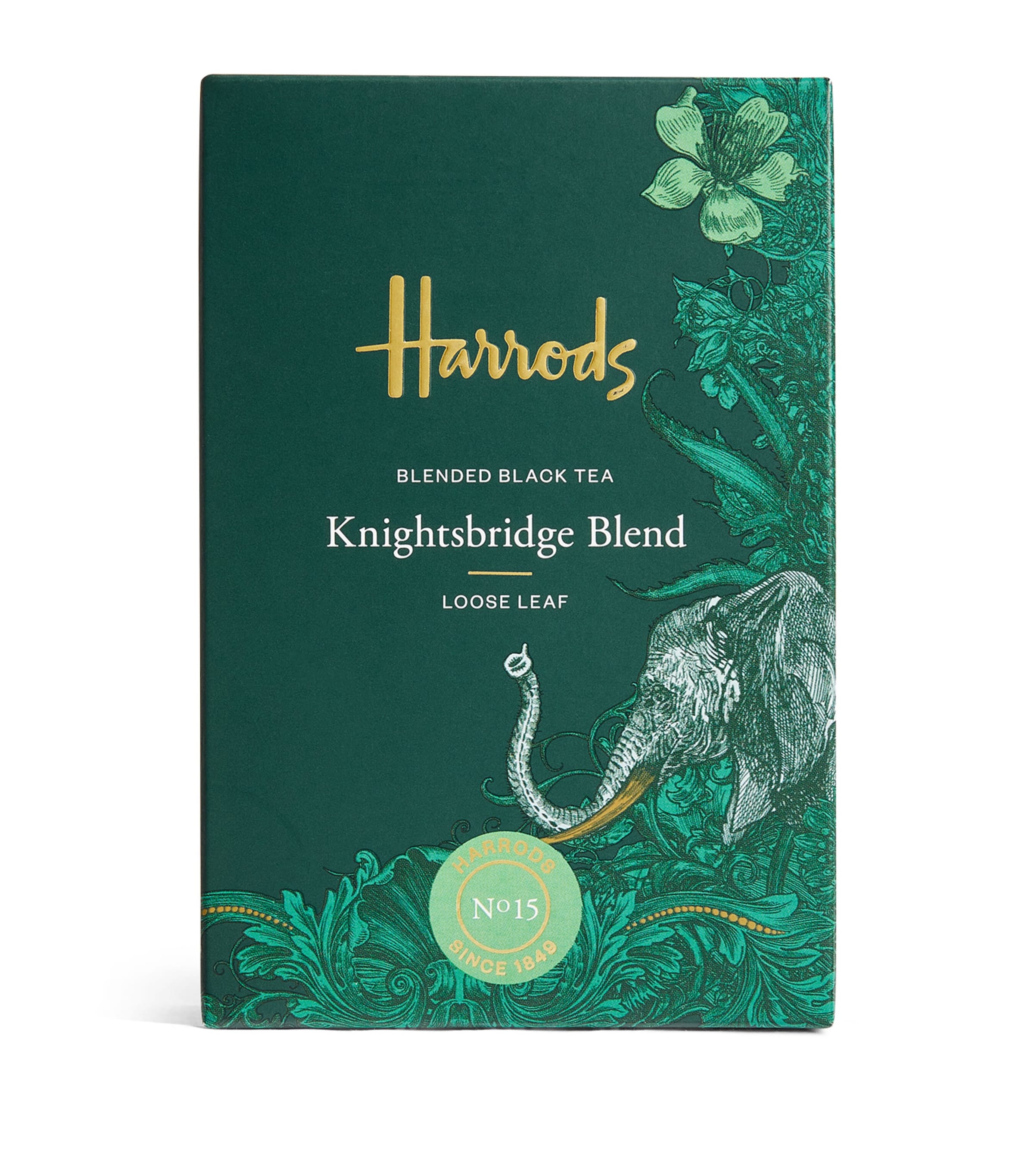 Harrods No. 15 Knightsbridge Blend Loose Leaf Tea (200g) | Harrods UK