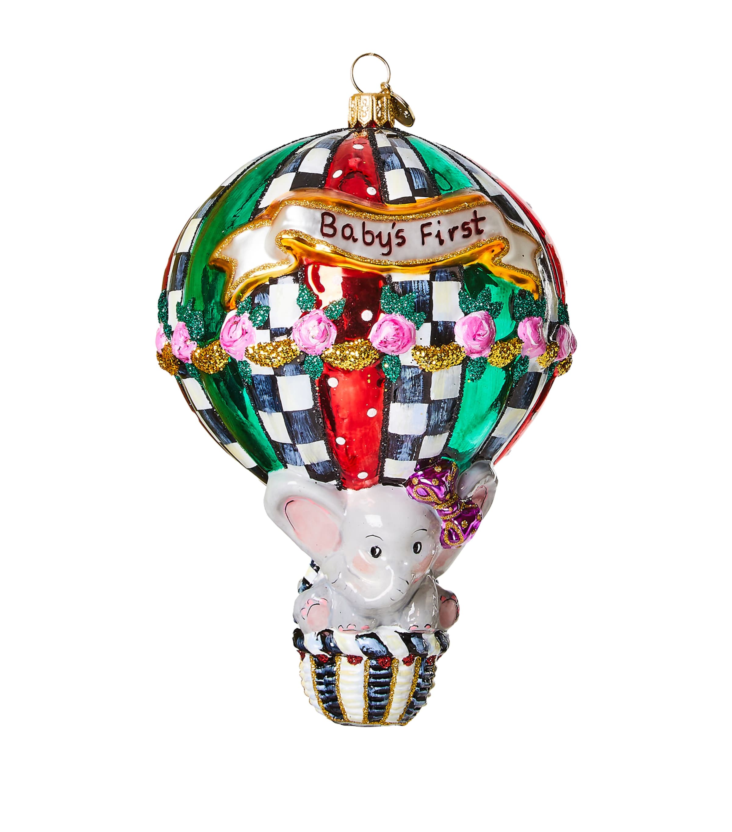 MacKenzie-Childs Glass 'Baby's First' Balloon Tree Decoration | Harrods KR