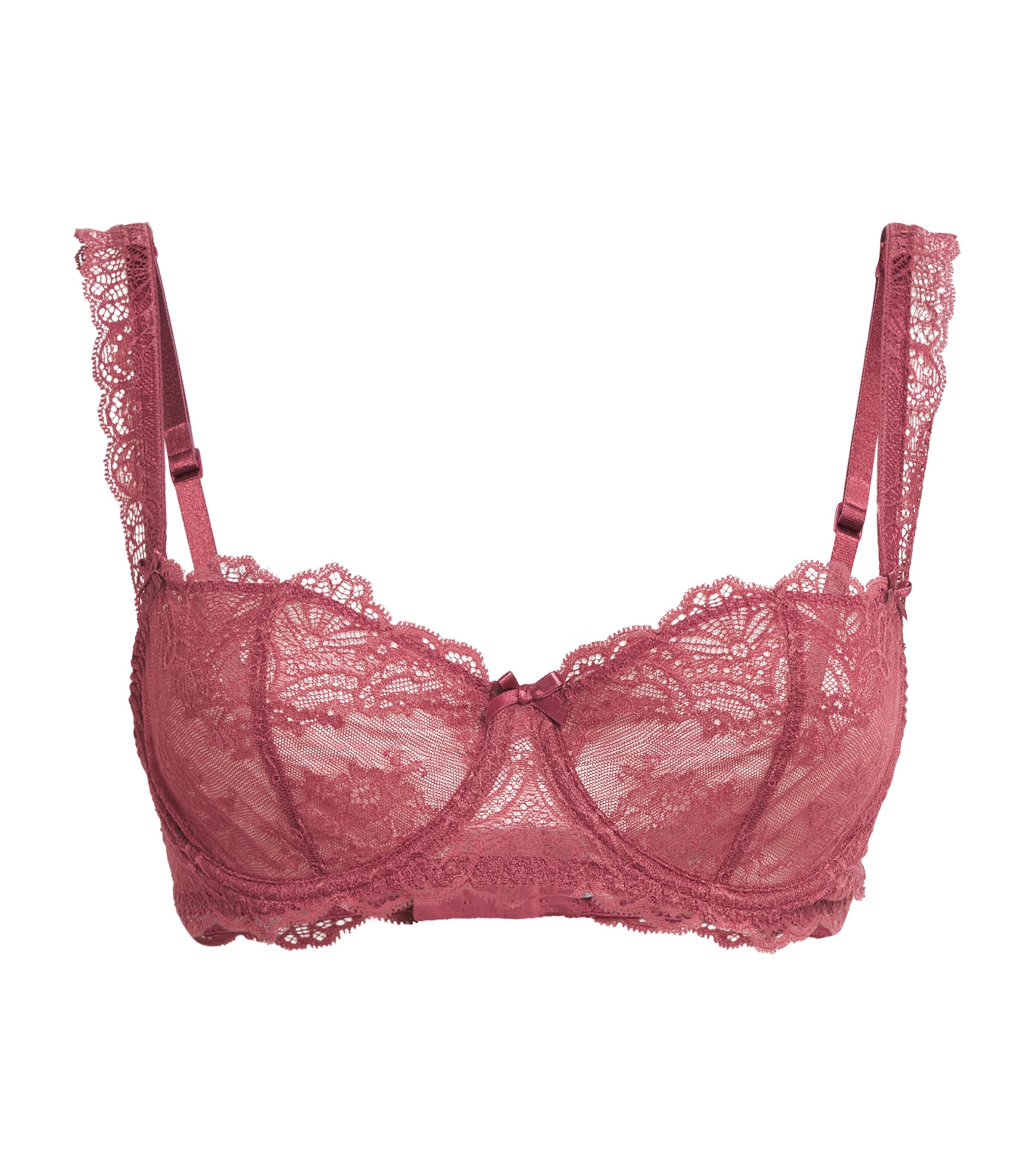 Aubade Pink Danse Des Sens Half Cup Bra | Harrods KR