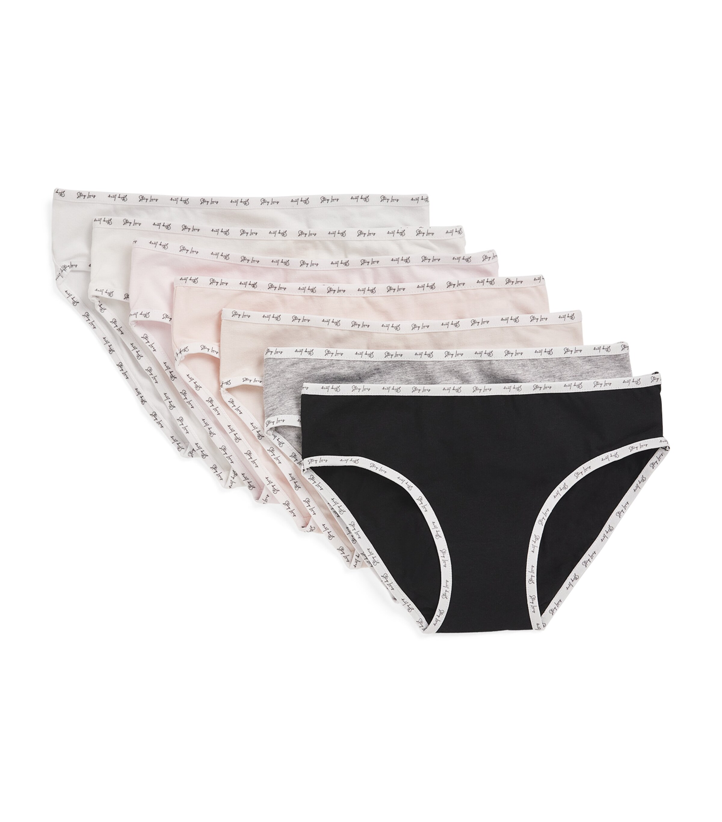 Story Loris Kids' Set Of 7 Logo-trim Briefs In Multi | ModeSens