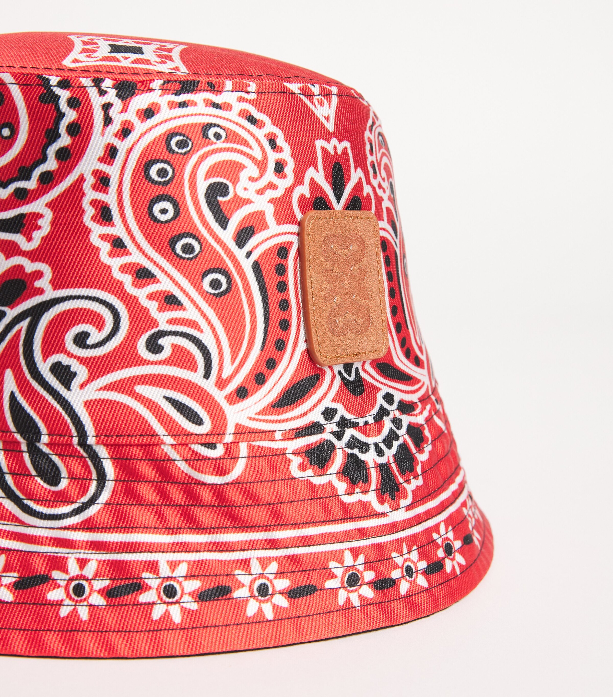 Sandro Paris Patterned Bucket Hat | Harrods UK